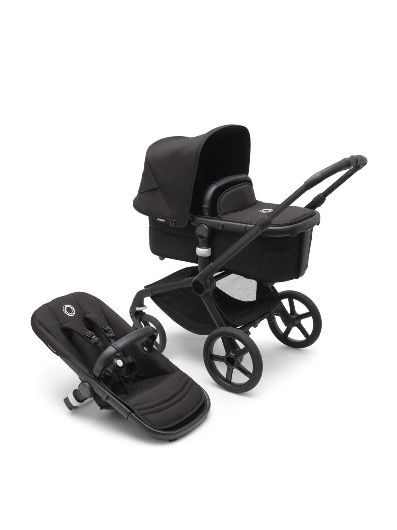 Bugaboo Fox 5 Complete Stroller Black/Midnight Black | Littlewoods