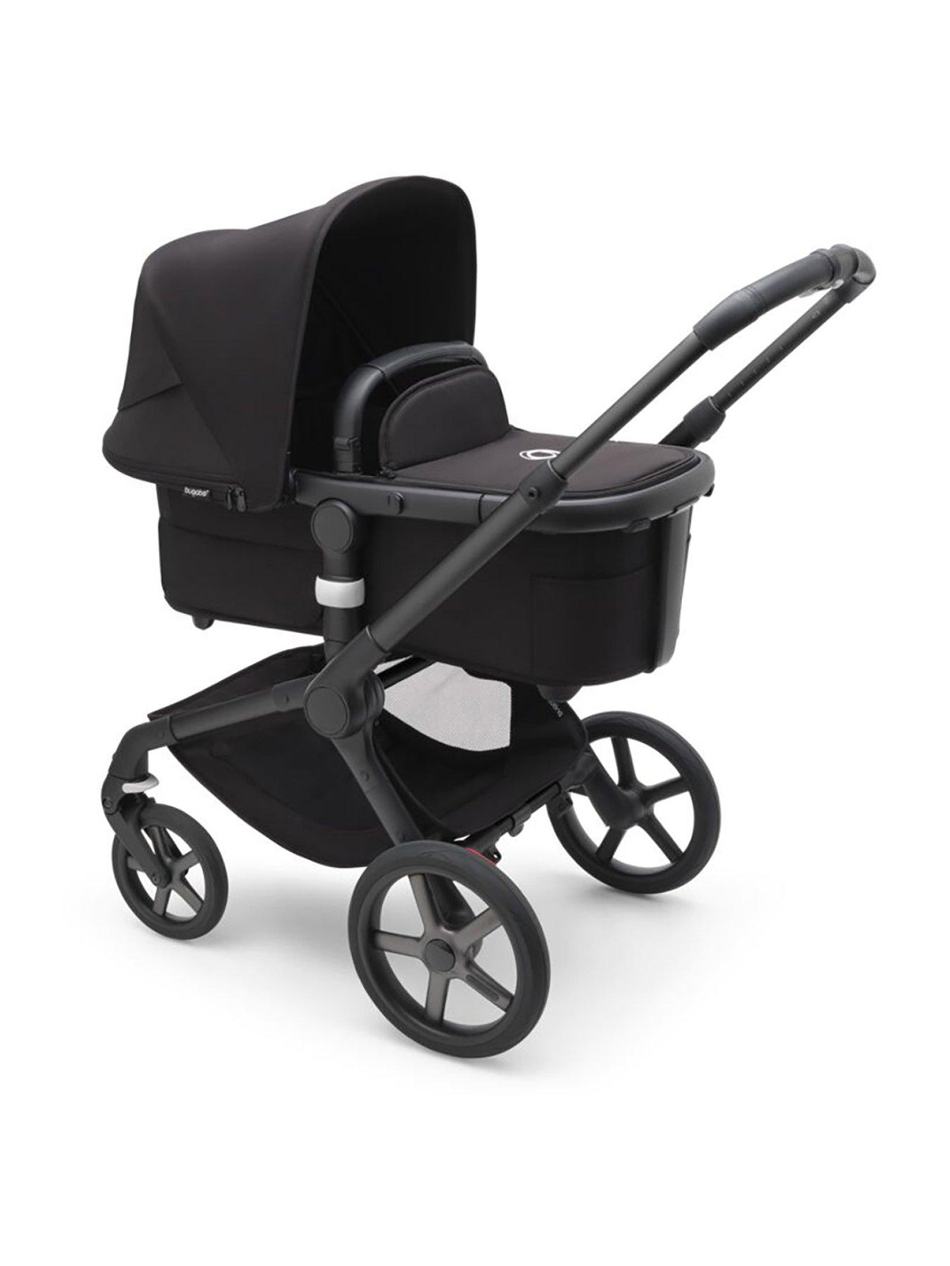 Bugaboo Fox 5 Complete Stroller Black/Midnight Black | Littlewoods