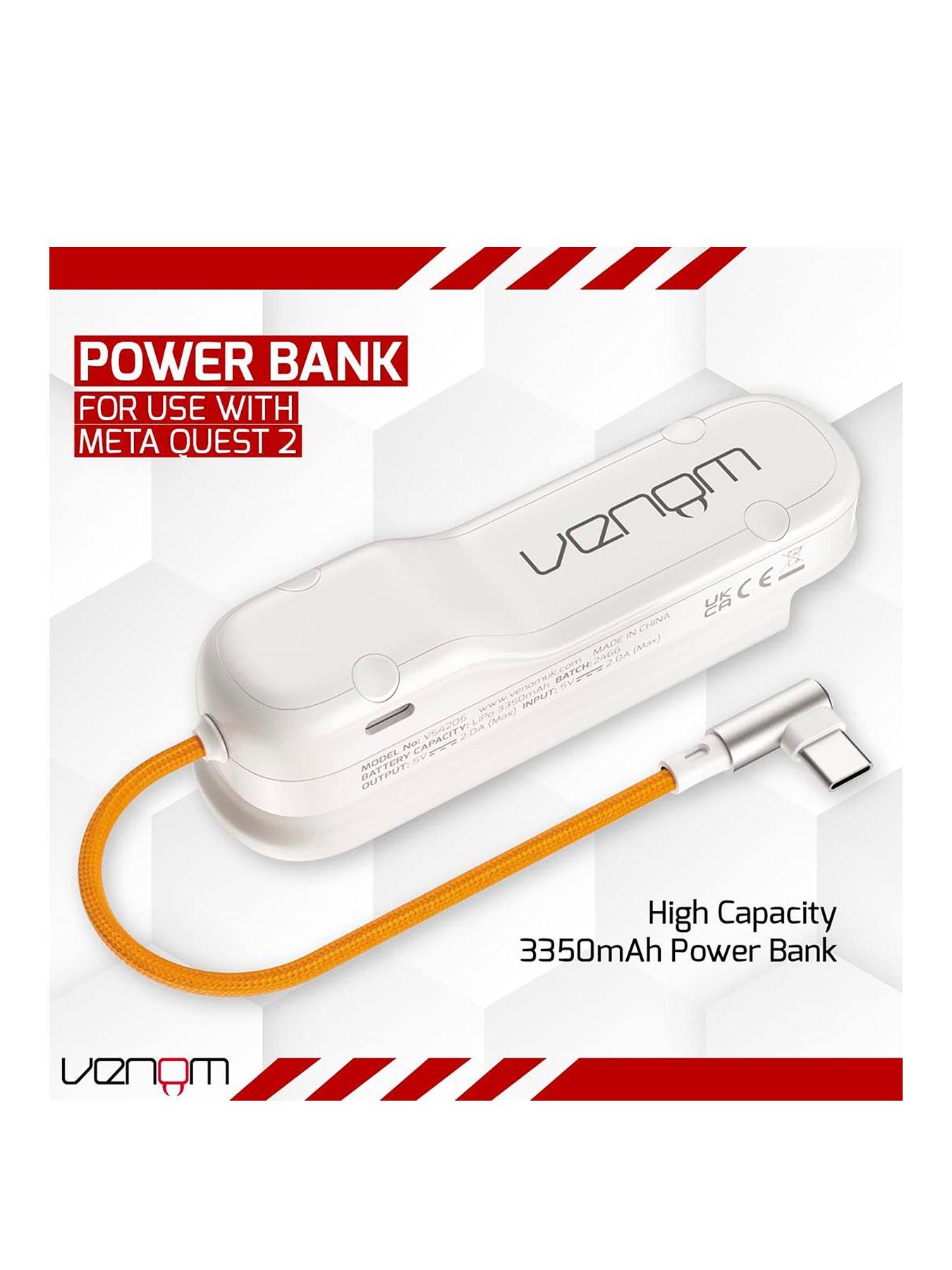 Venom Power Bank For Meta Quest 2 | littlewoods.com