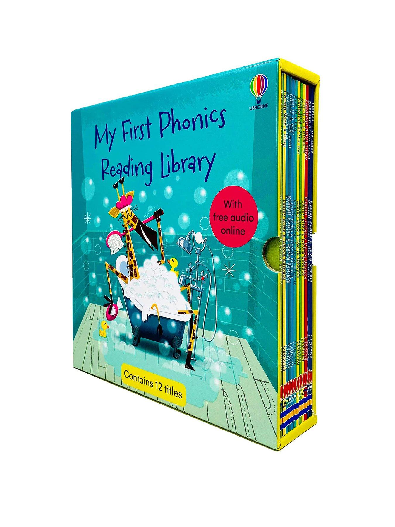 Usborne My First Phonics Reading Library 12 Books | Littlewoods