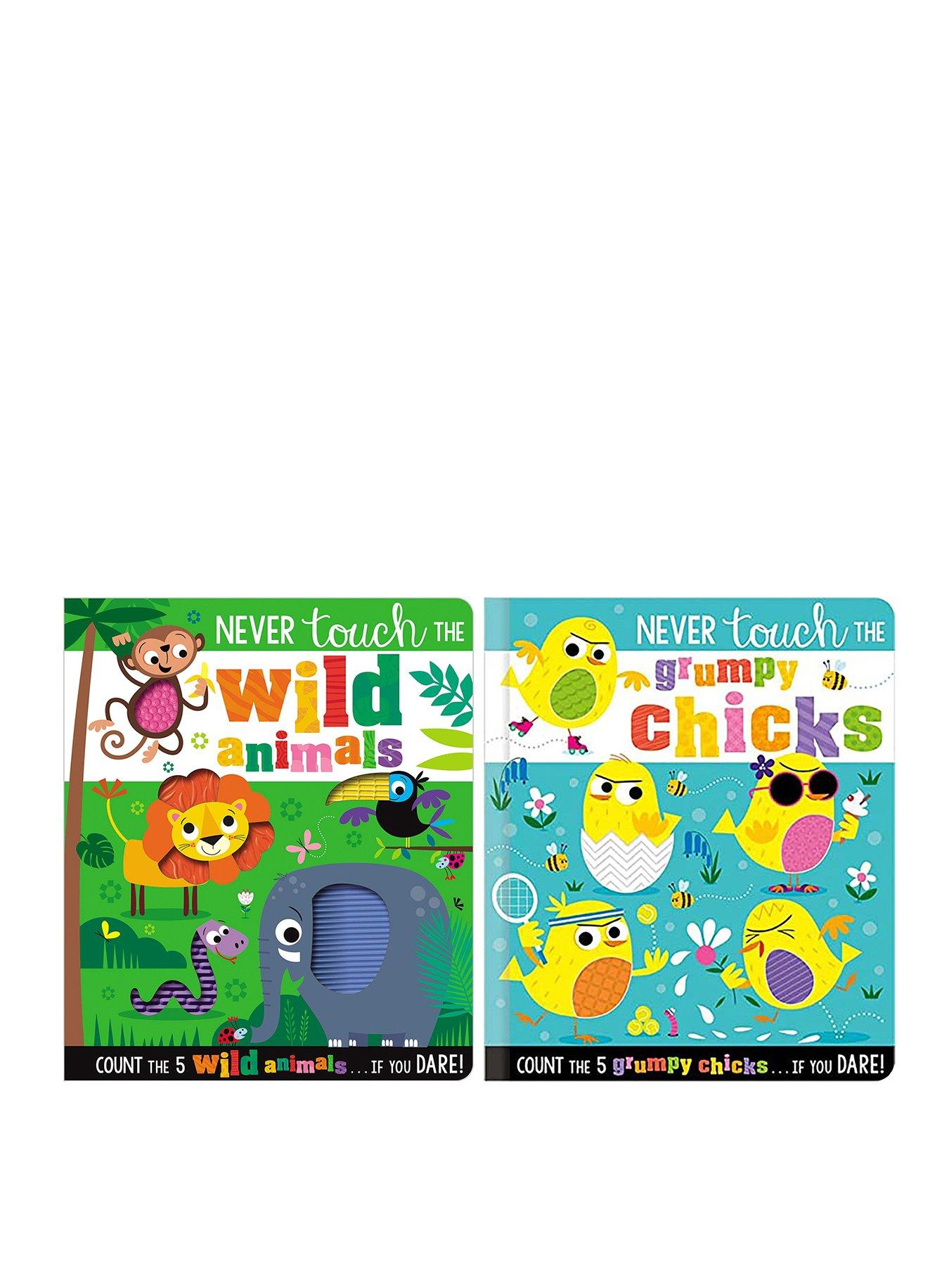 Never Touch The Wild Animals & The Grumpy Chicks Books | littlewoods.com