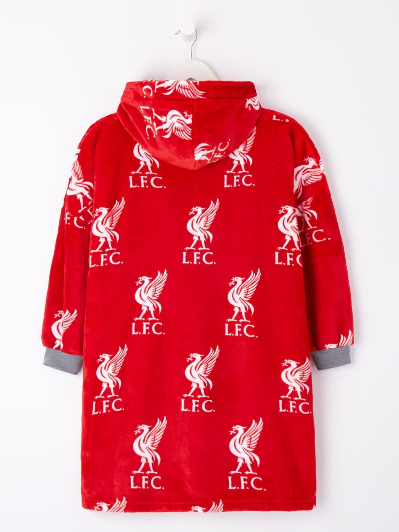 Liverpool FC Children's Fleece Hooded Blanket - Red | littlewoods.com