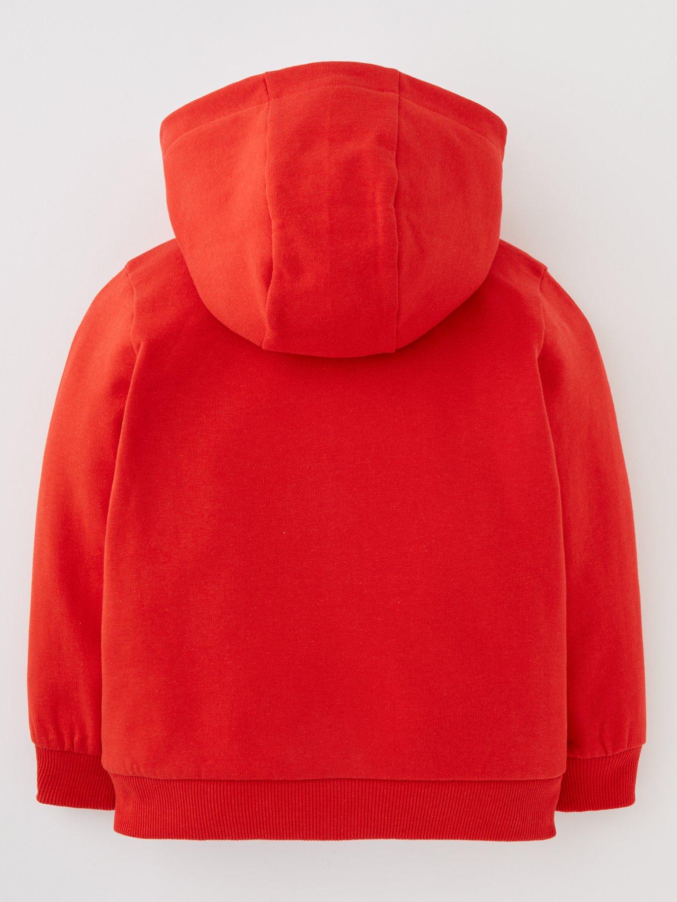 Everyday Boys Essential Red Hooded Zip Through | littlewoods.com