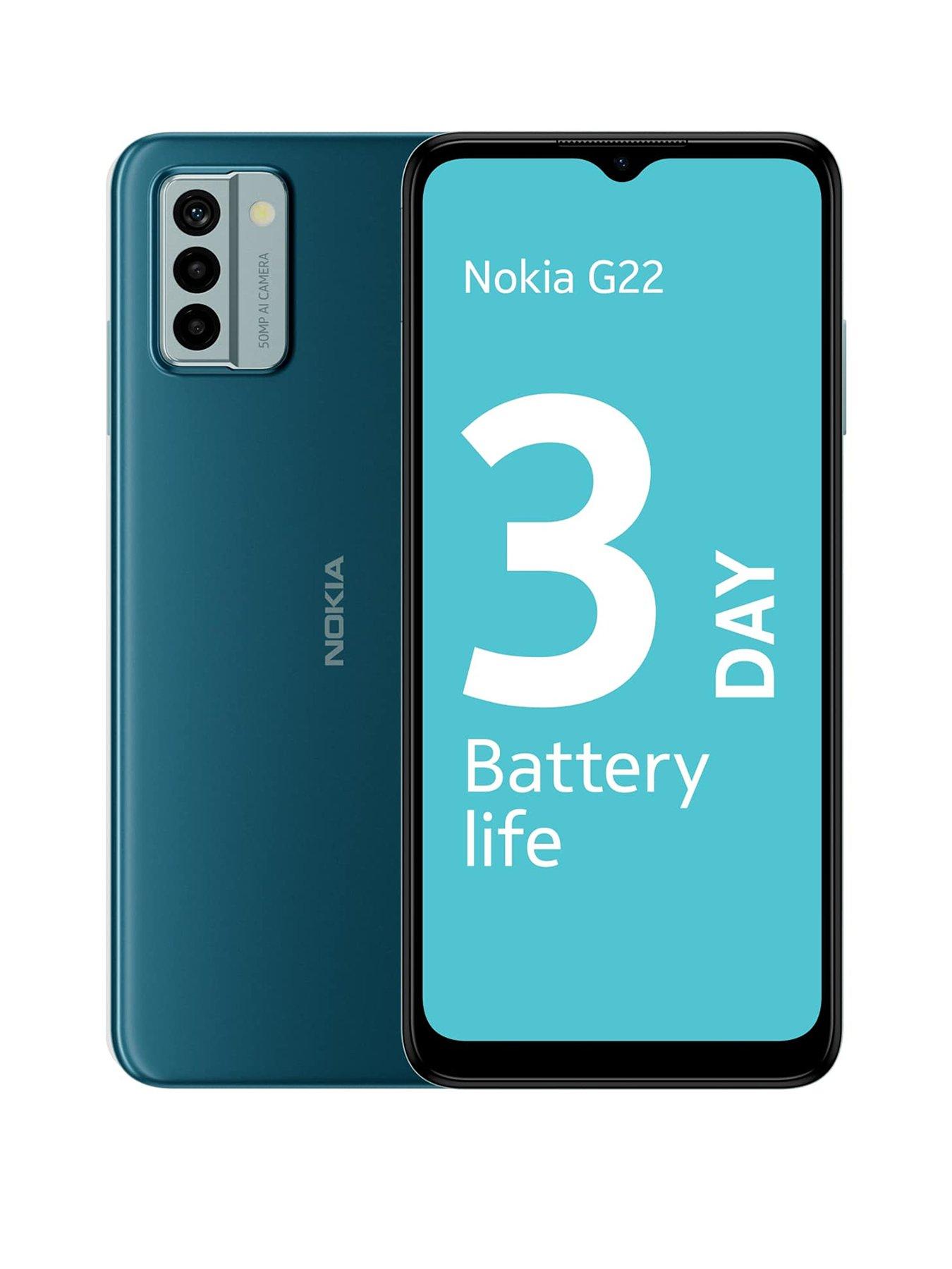Nokia G22 64GB Storage, Dual SIM - Blue | littlewoods.com