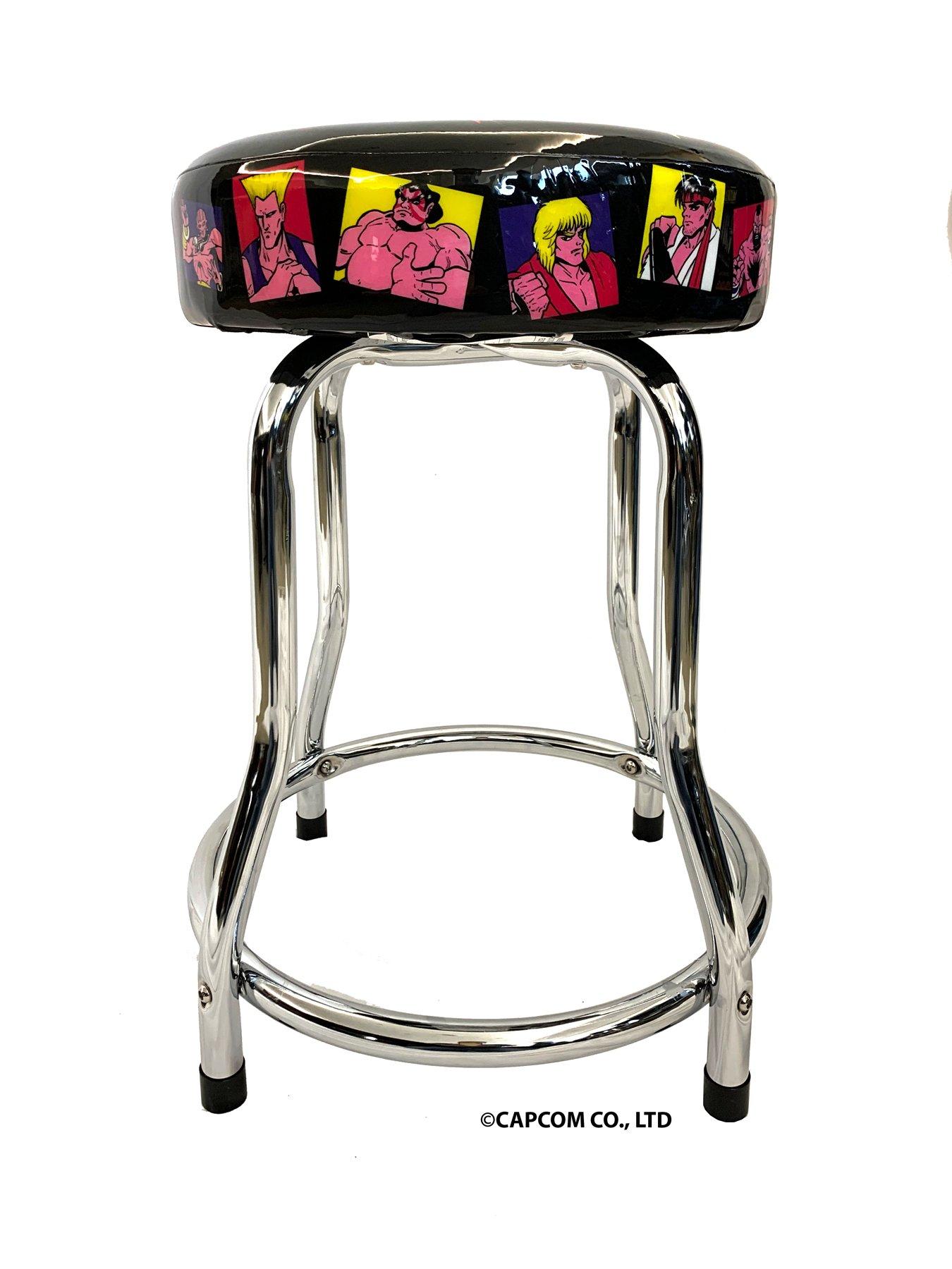 Arcade 1Up Street Fighter Stool | Littlewoods