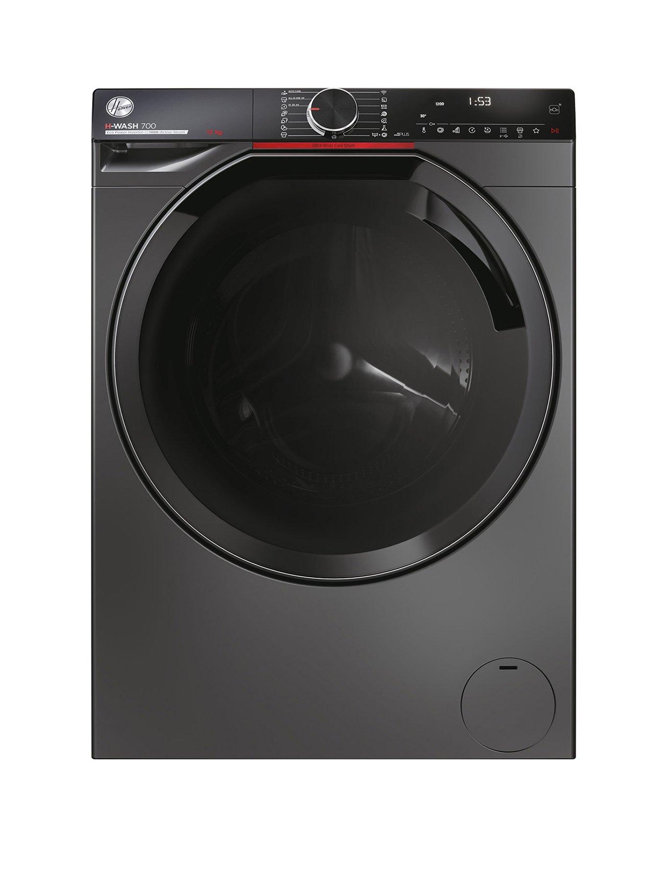 Hoover H-WASH 700 H7W 412MBCR-80 12kg Load, 1400 Spin Washing Machine ...