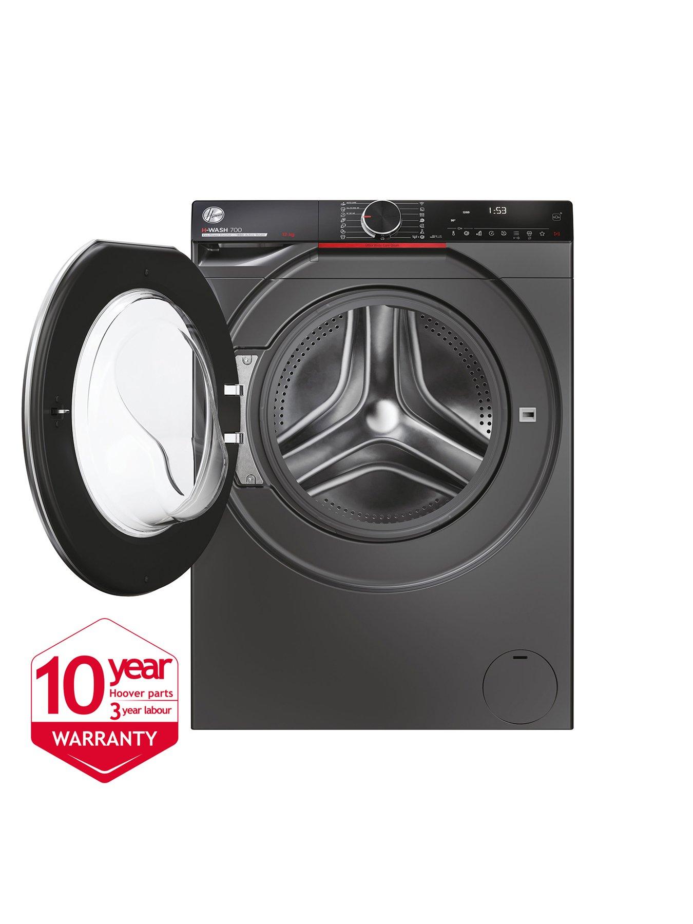 Hoover H-WASH 700 H7W 412MBCR-80 12kg Load, 1400 Spin Washing Machine ...
