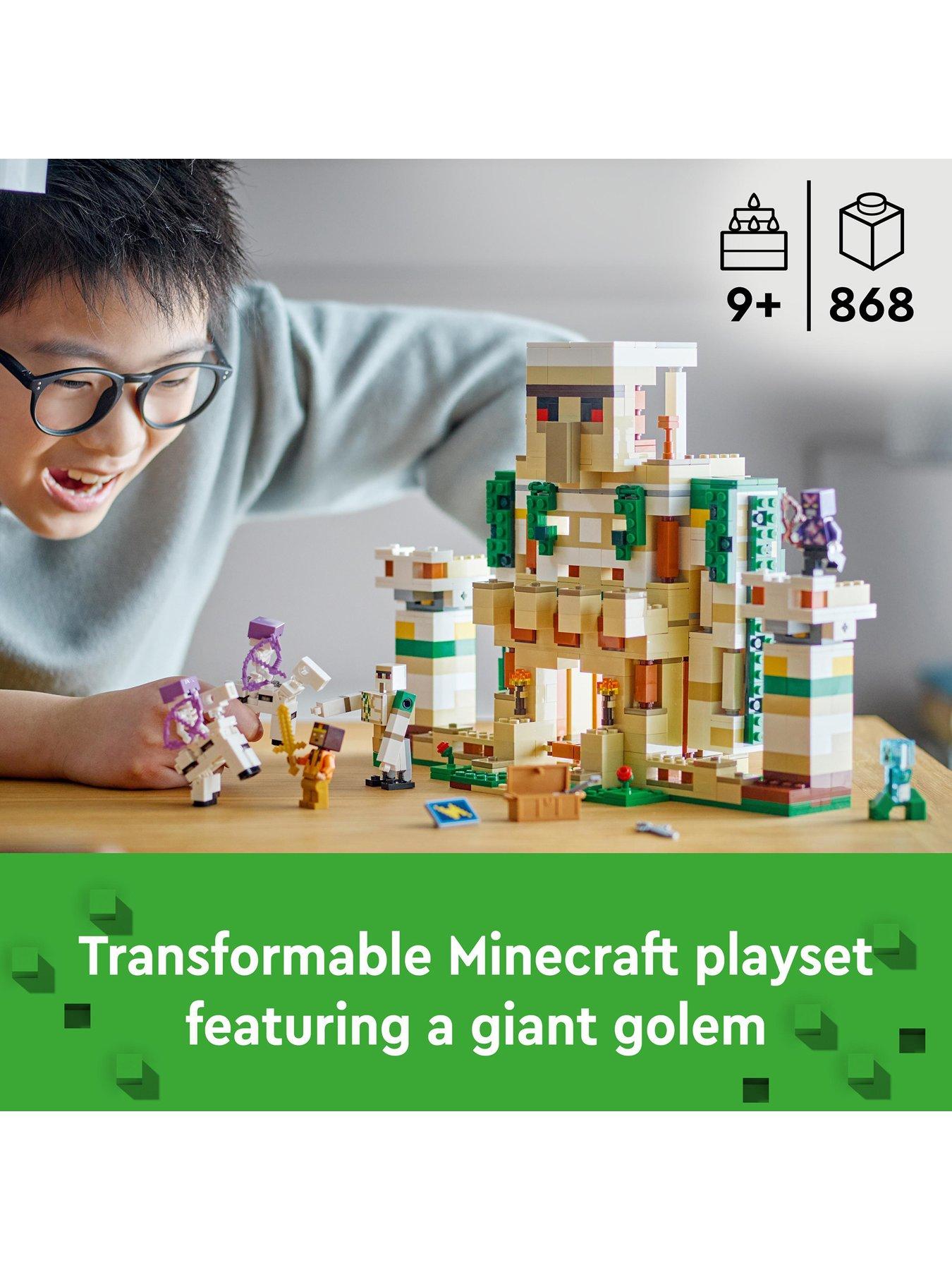 LEGO® Minecraft® The Iron Golem Fortress 21250 Building