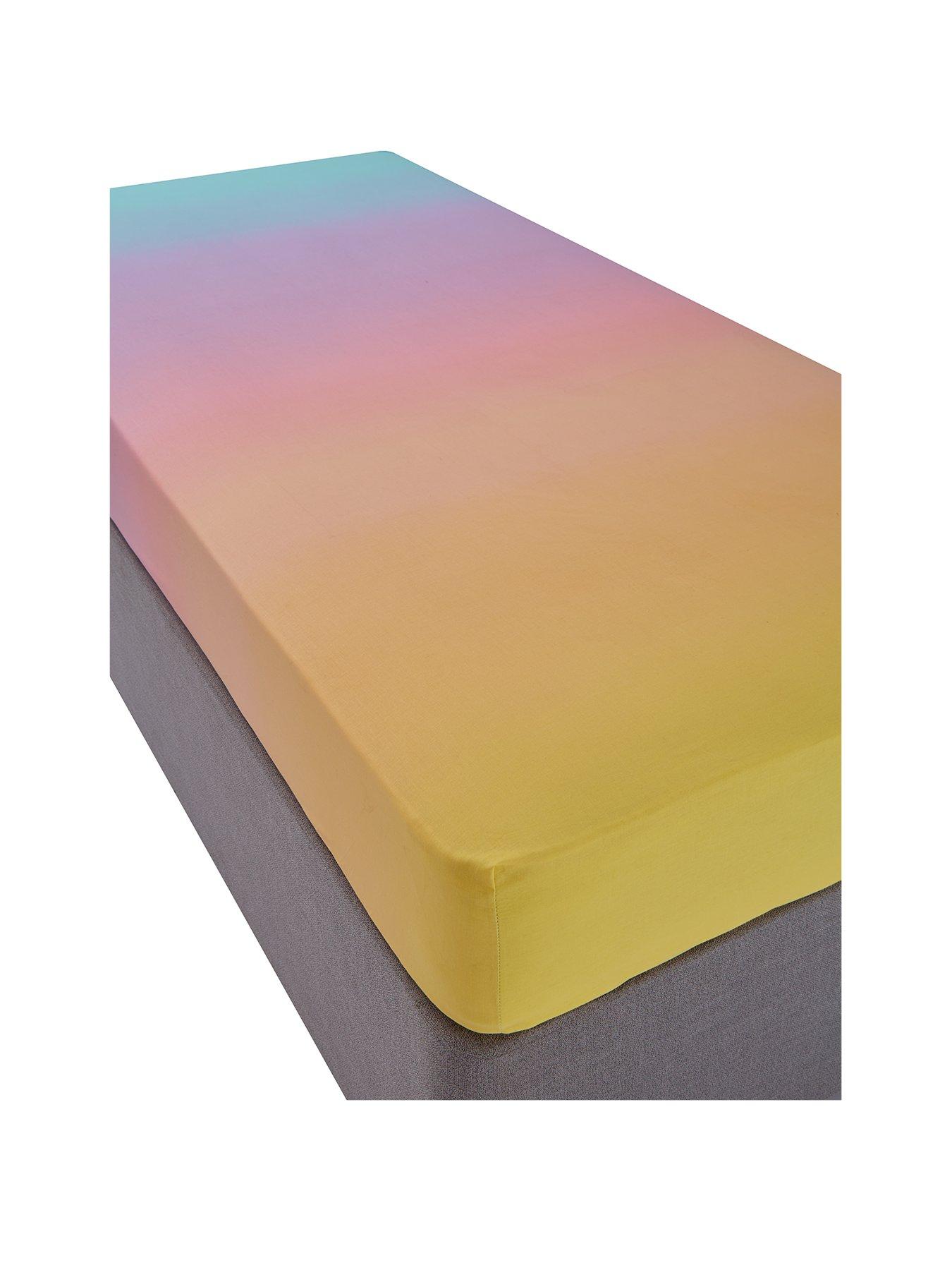 Very Home Pastel Ombre Fitted Sheet - Multi | Littlewoods