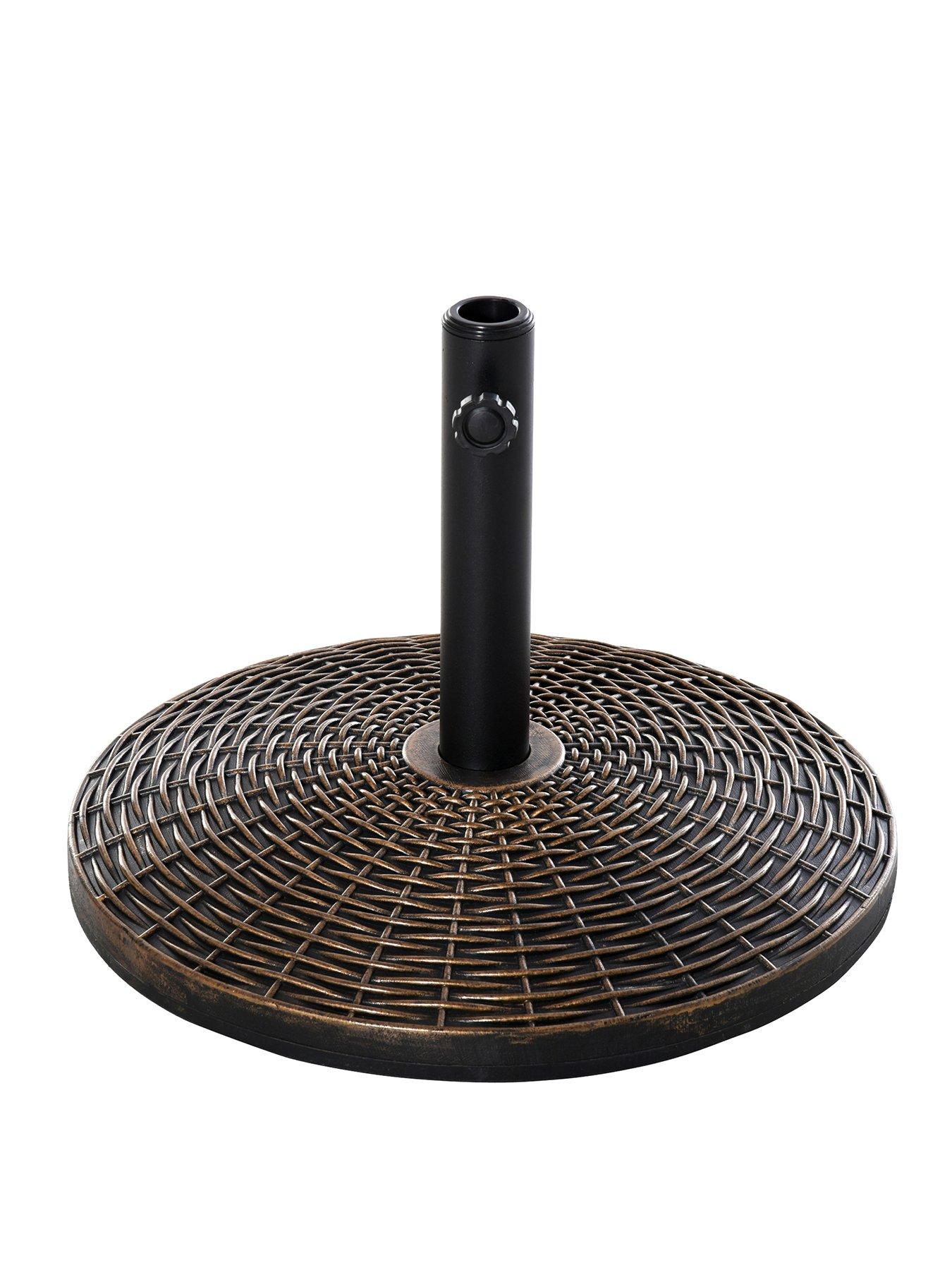 OutSunny Parasol Base - Antique Bronze | littlewoods.com