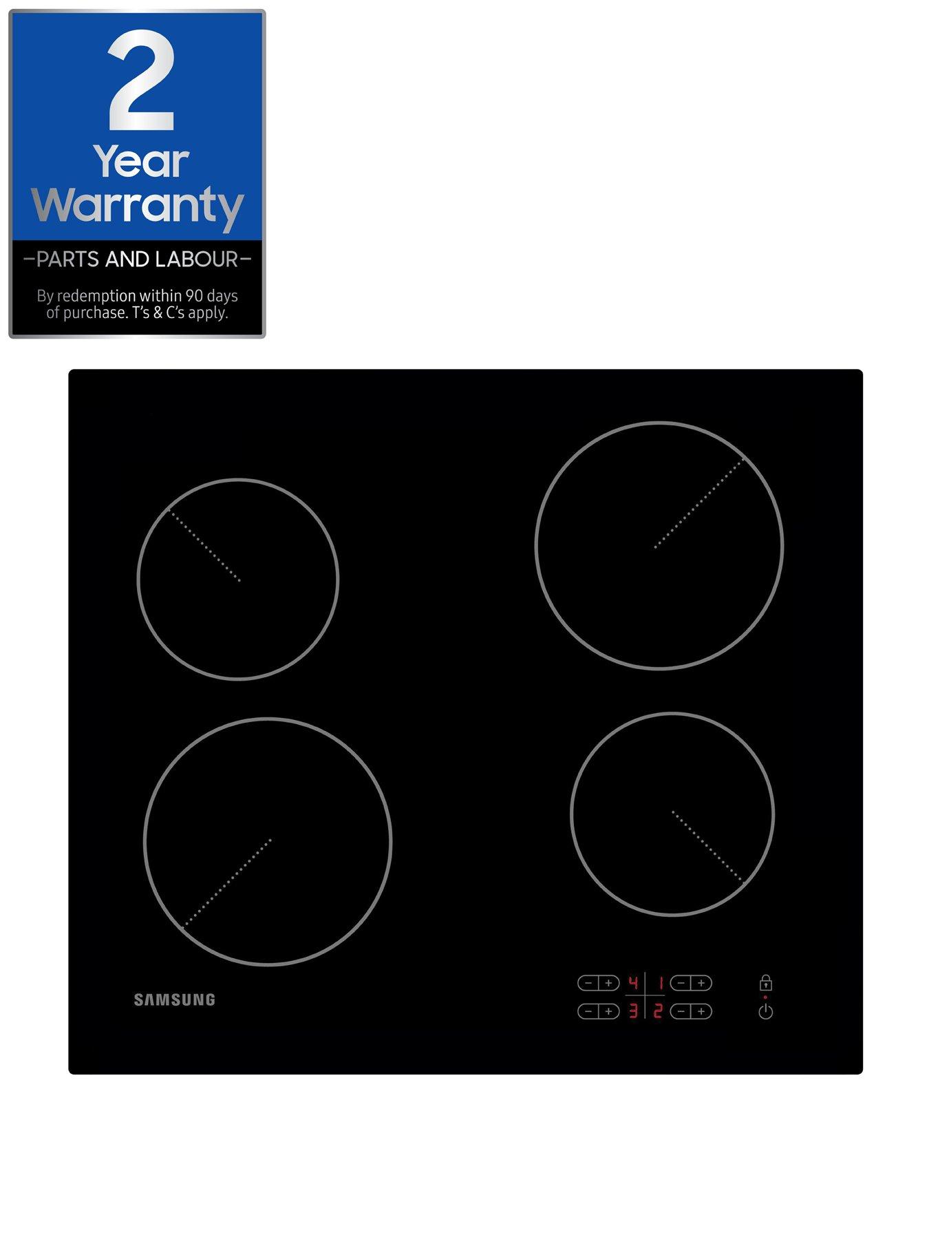Samsung C61R2AEE Electric Ceramic Hob with Residual Heat indicator ...