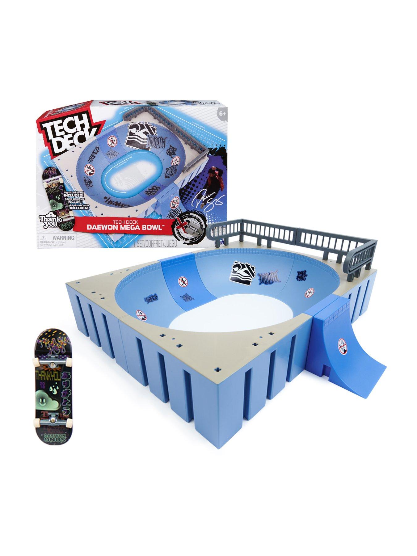Tech Deck X-Connect Fingerboard Mega Bowl Playset | littlewoods.com