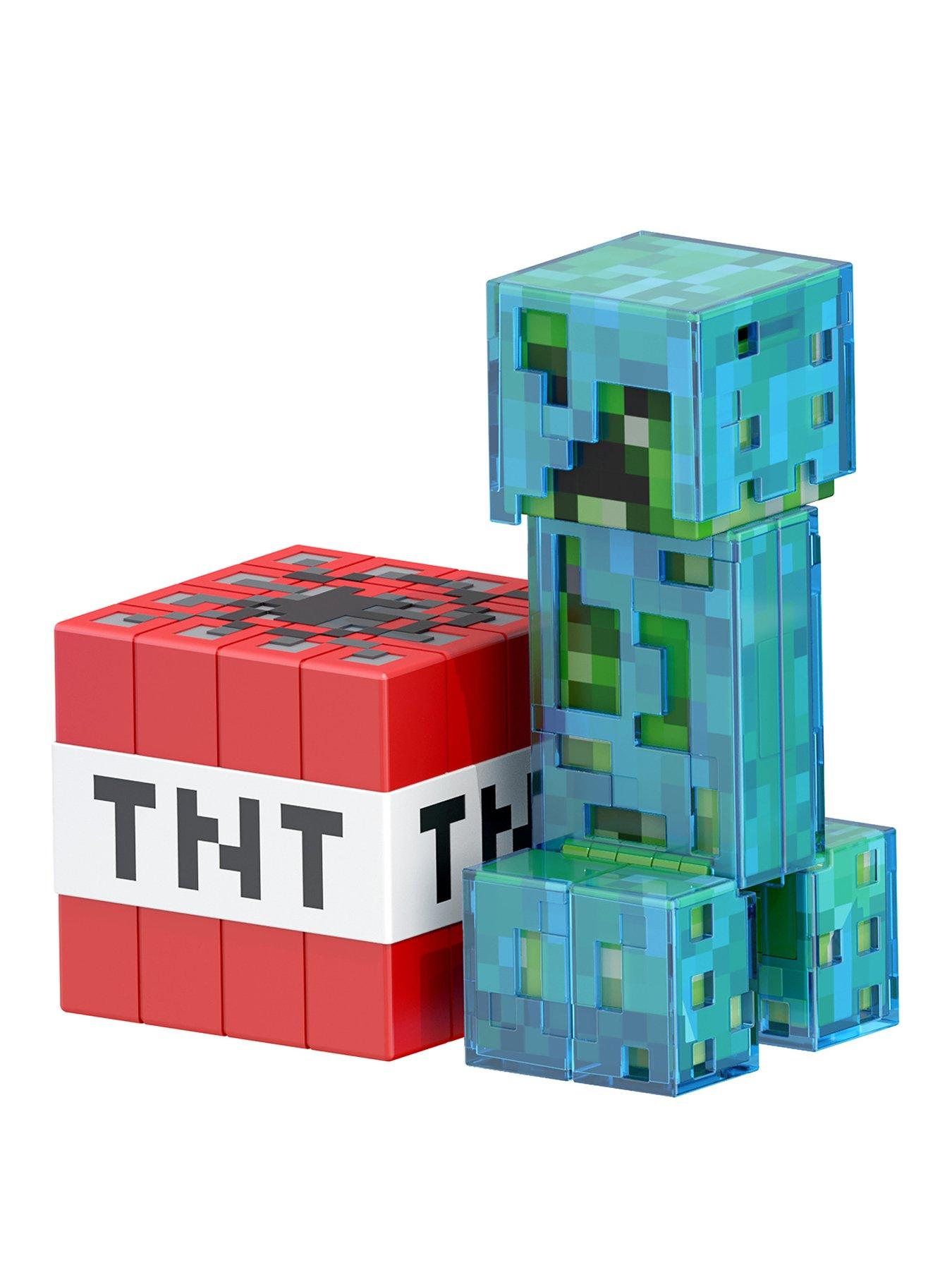 Minecraft Diamond Level Creeper Action Figure | Littlewoods