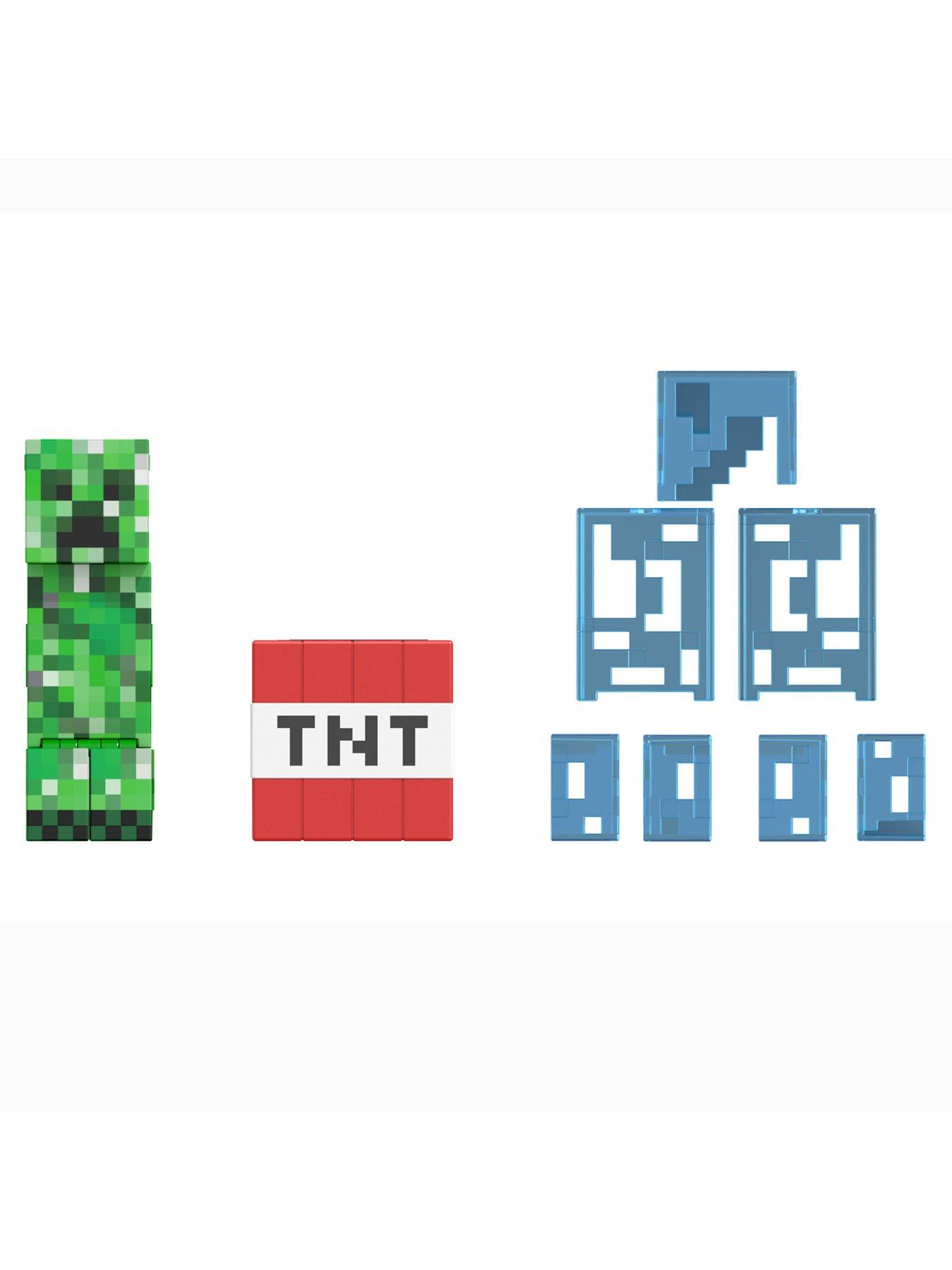 Minecraft Diamond Level Creeper Action Figure | Littlewoods