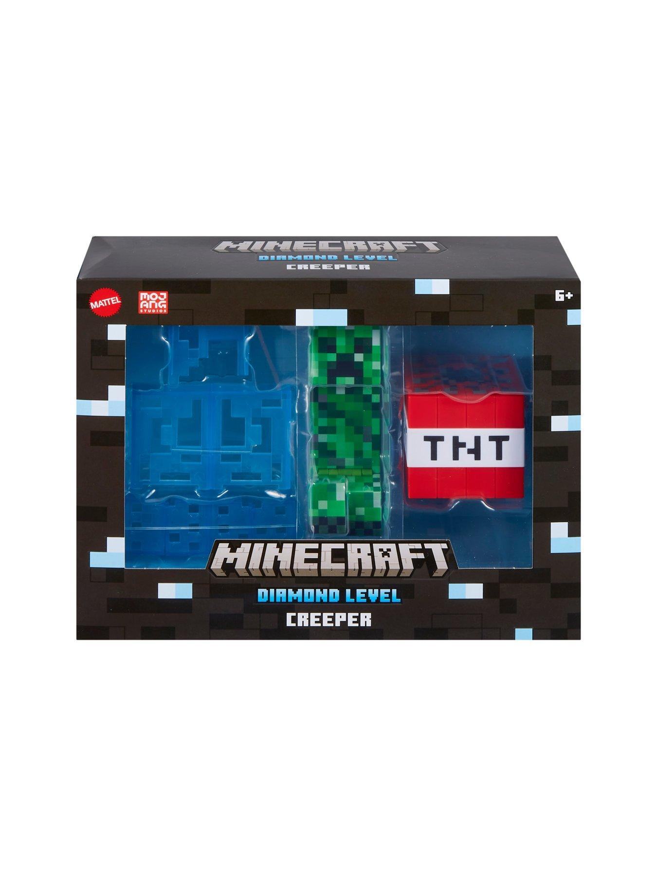 Minecraft Diamond Level Creeper Action Figure | Littlewoods