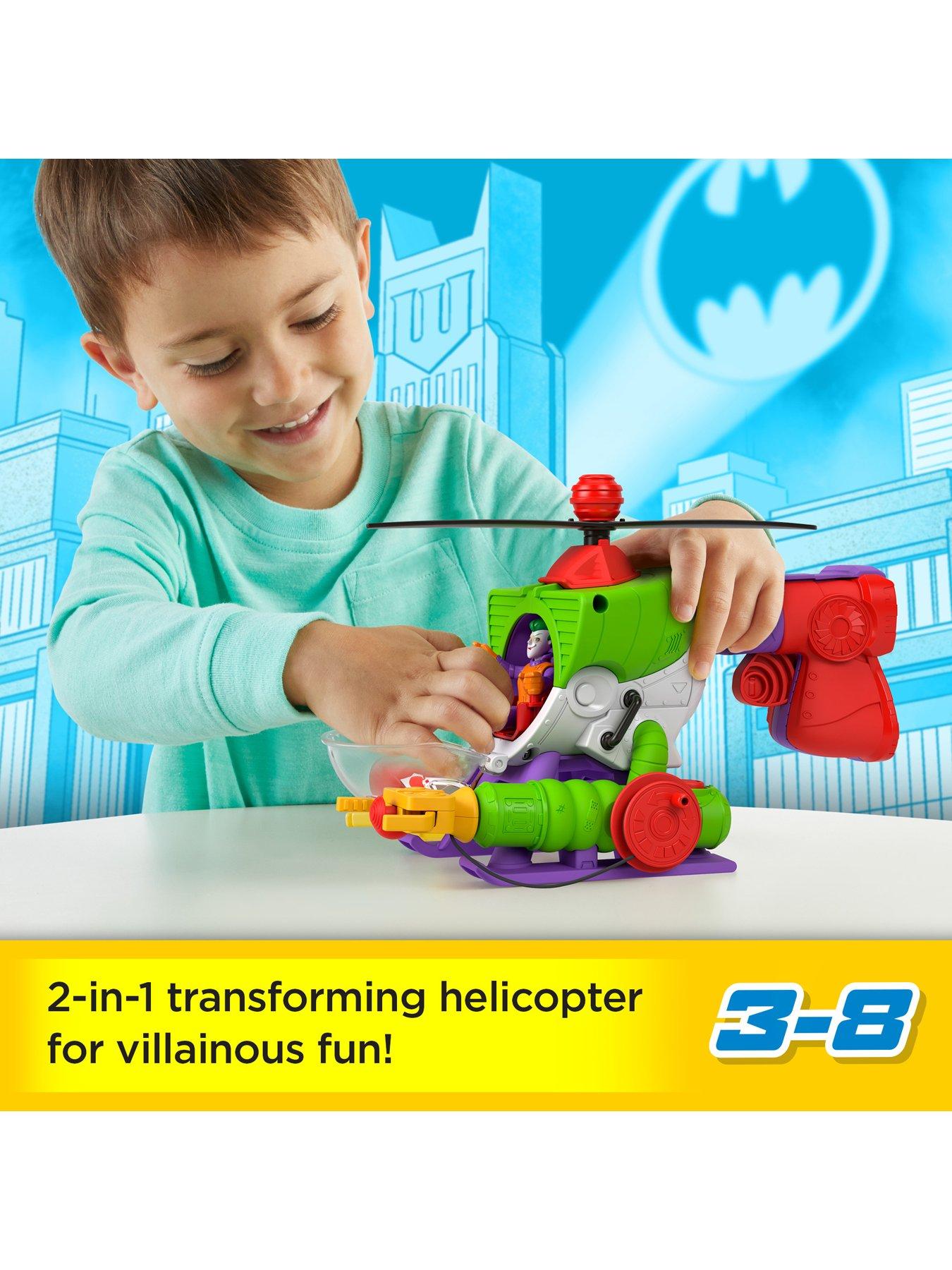 Imaginext DC Super Friends The Joker Robo Copter Playset | littlewoods.com