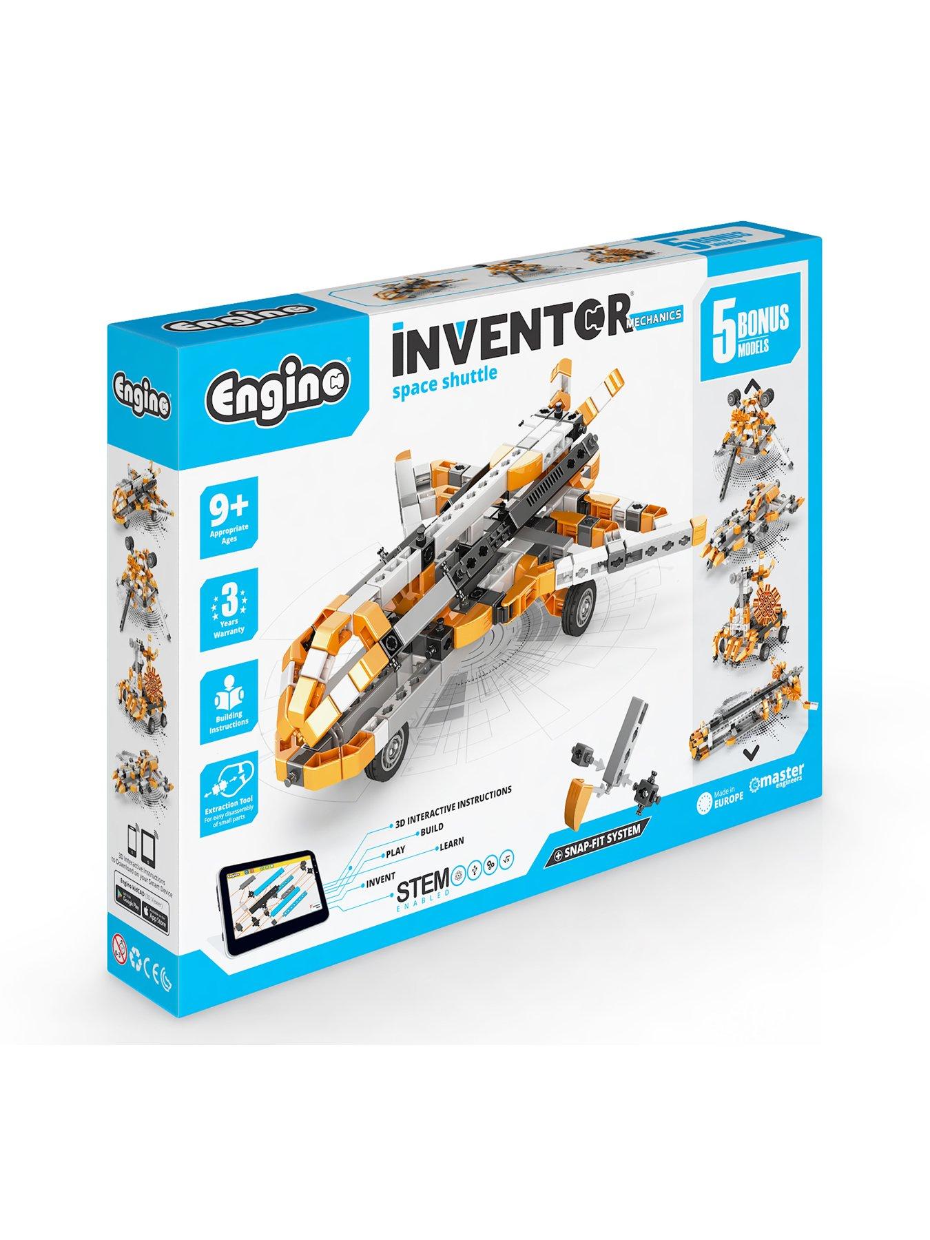 Engino INVENTOR MECHANICS Space Shuttle with 5 bonus models ...