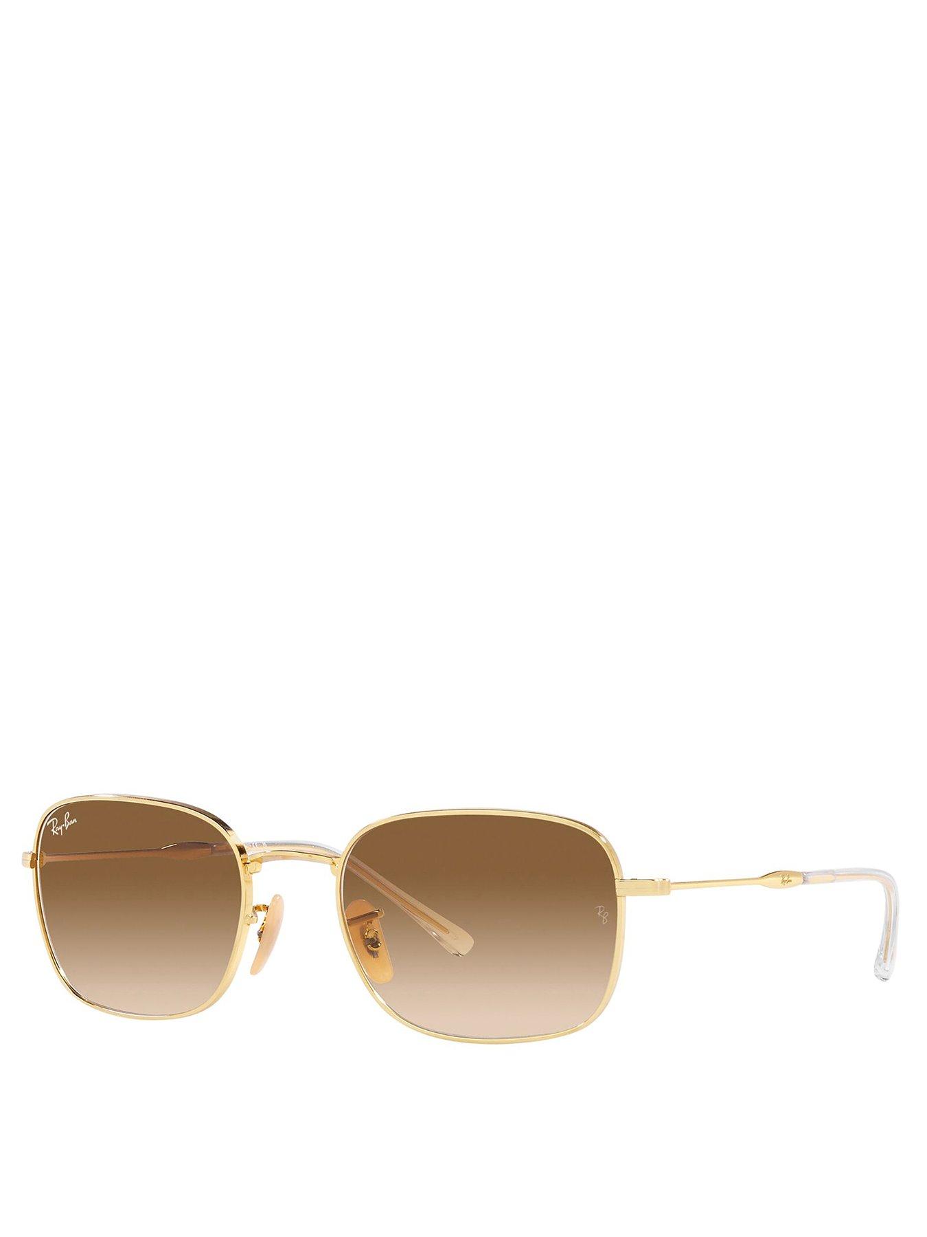 Ray-Ban Pillow Metal Sunglasses - Brown | Littlewoods