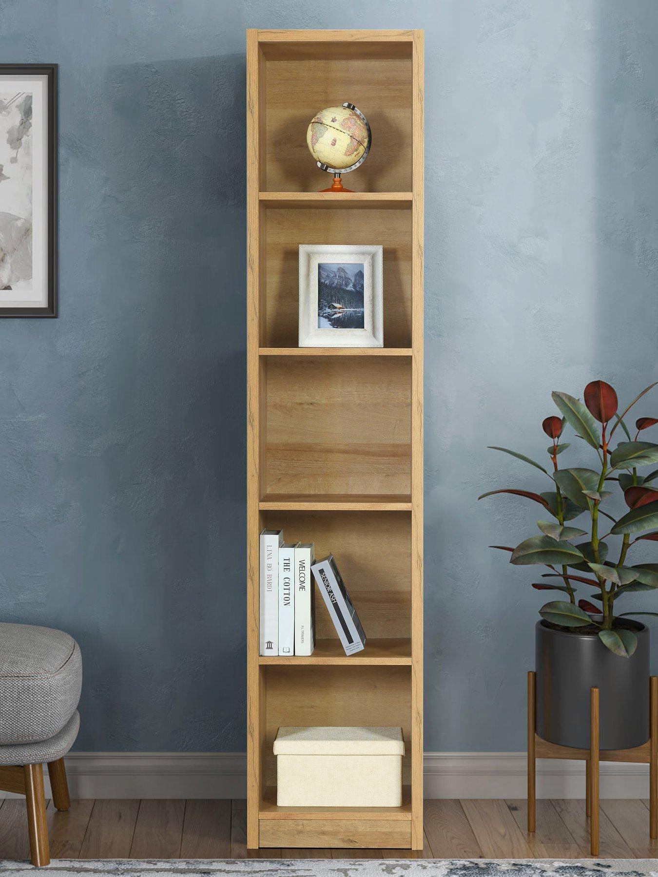 Very Home Metro Tall Bookcase - Oak - FSC® Certified | Littlewoods