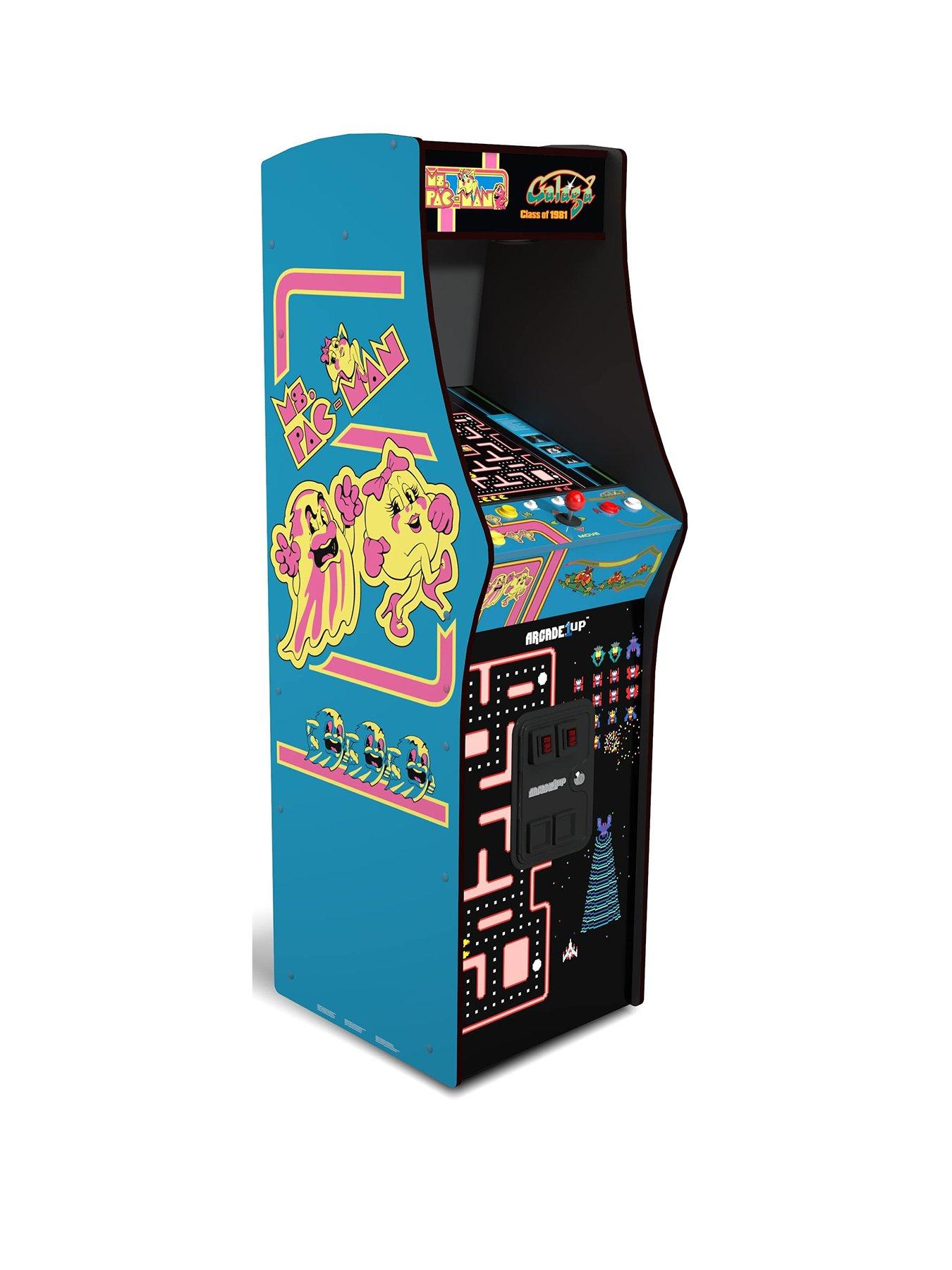 Arcade 1Up Ms. Pac-Man vs Galaga Class of 81 Deluxe Arcade Machine ...