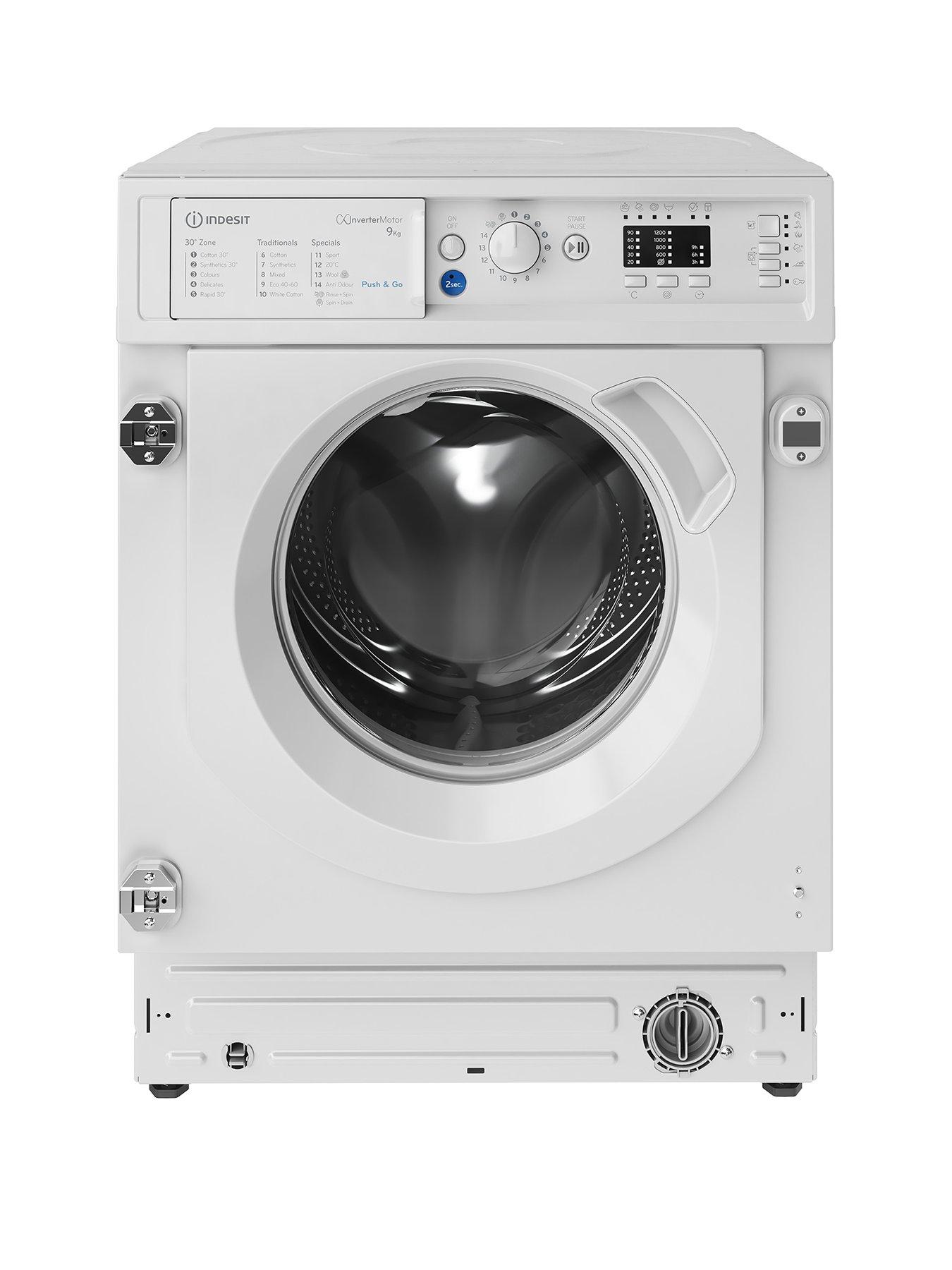 Indesit BIWMIL91485 9kg Integrated Washing Machine | littlewoods.com
