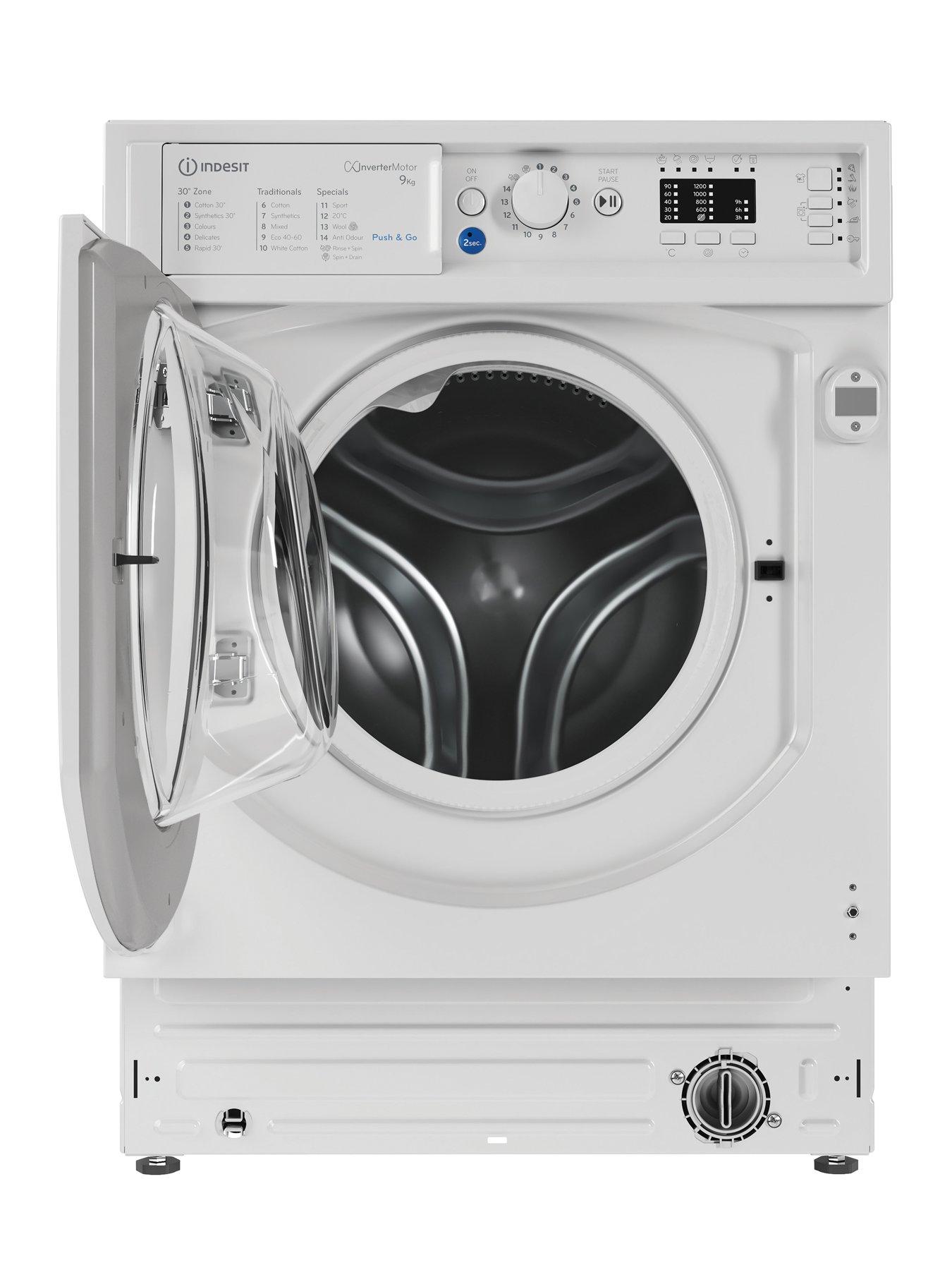 Indesit BIWMIL91485 9kg Integrated Washing Machine | littlewoods.com