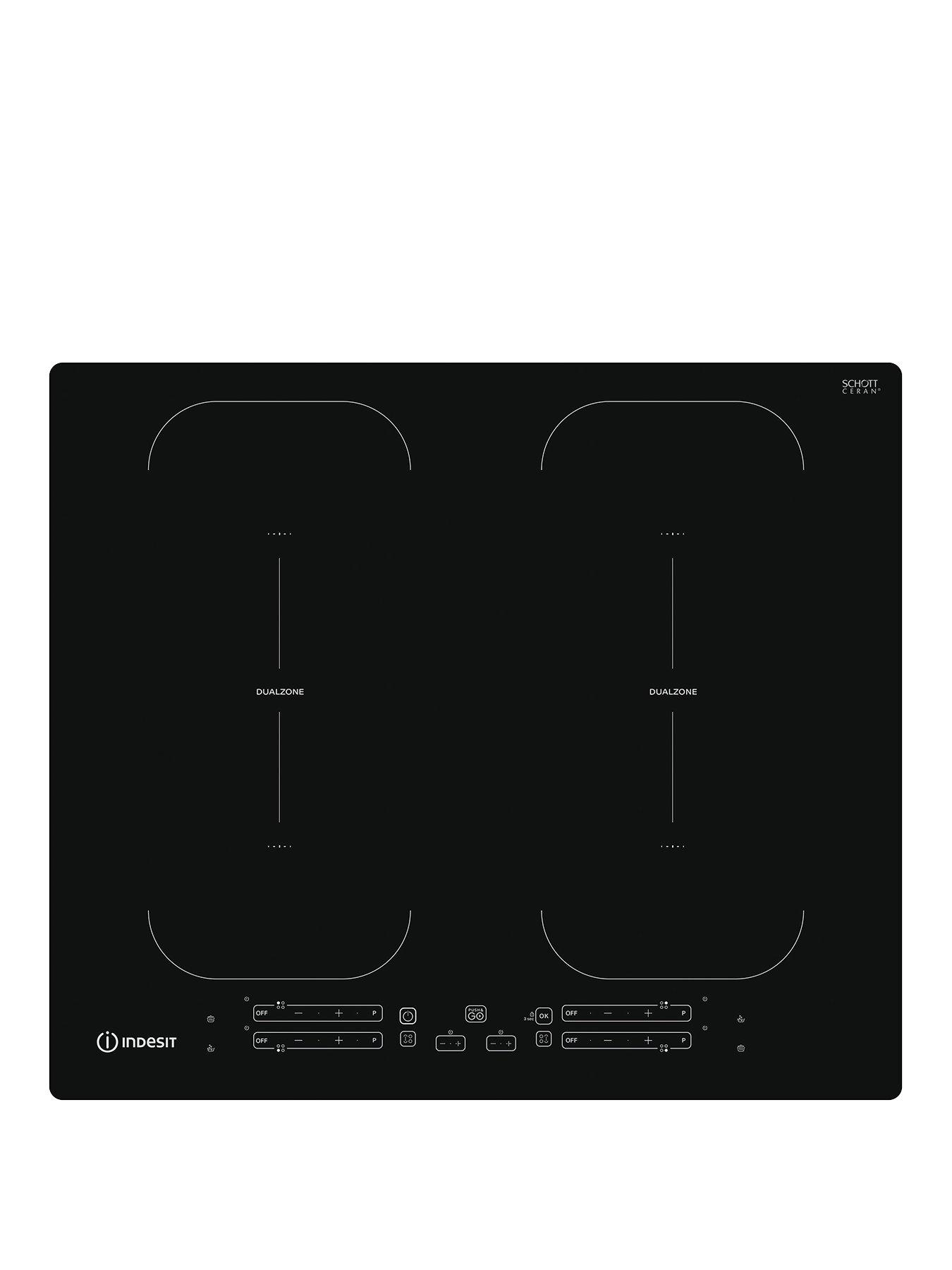 Indesit IB88B60NE 60cm Integrated Induction Hob | littlewoods.com