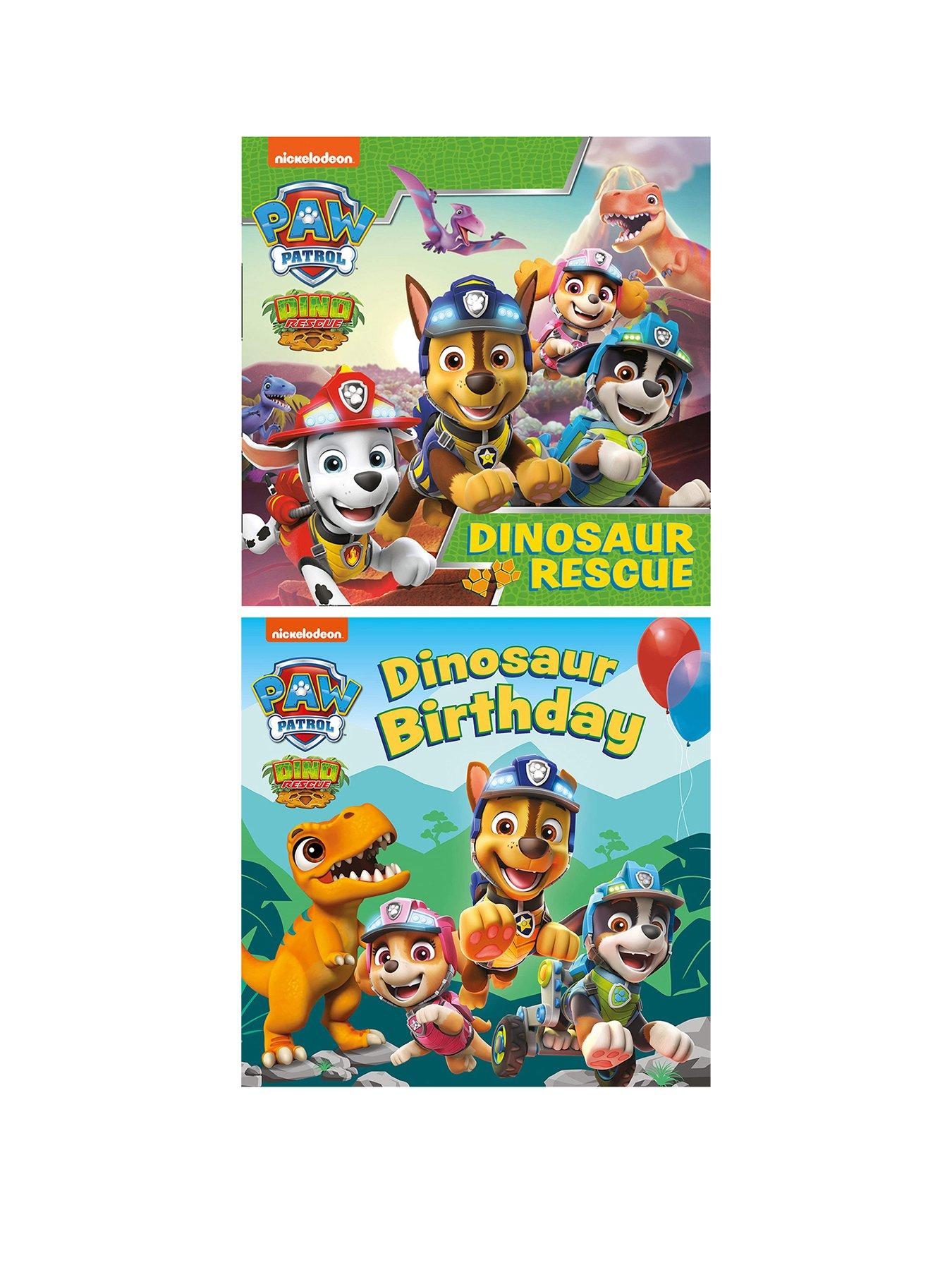 Paw Patrol Books - Dinosaur Rescue & Dinosaur Birthday | Littlewoods