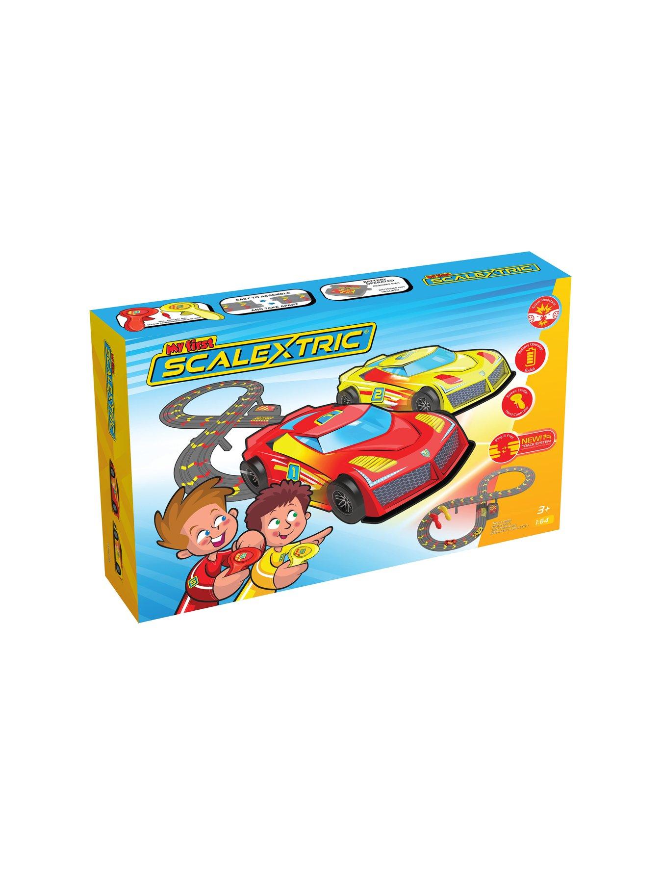 MicroScalextric My First Scalextric Set Battery Powered Race Set ...