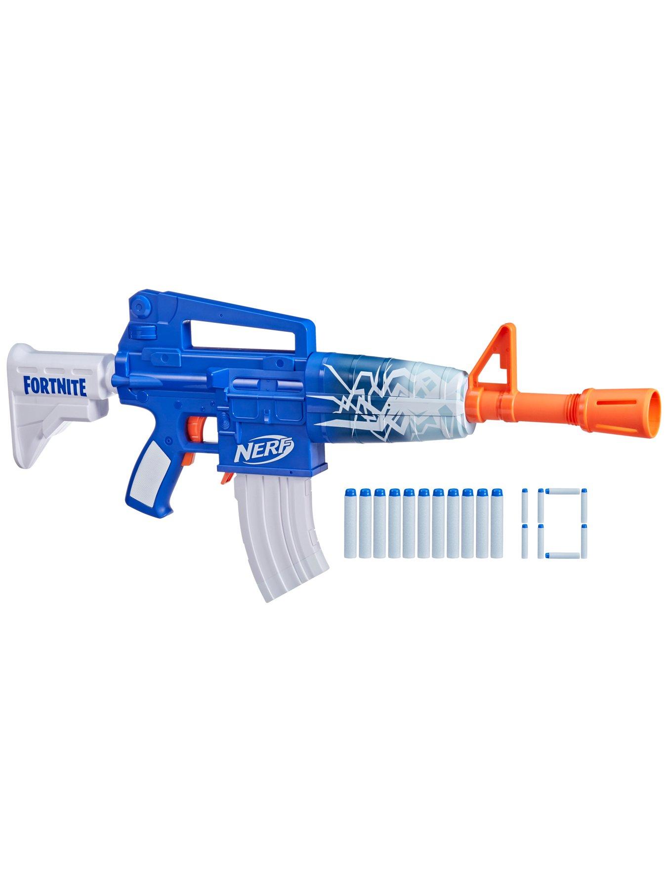 Nerf Fortnite Blue Shock Blaster | littlewoods.com