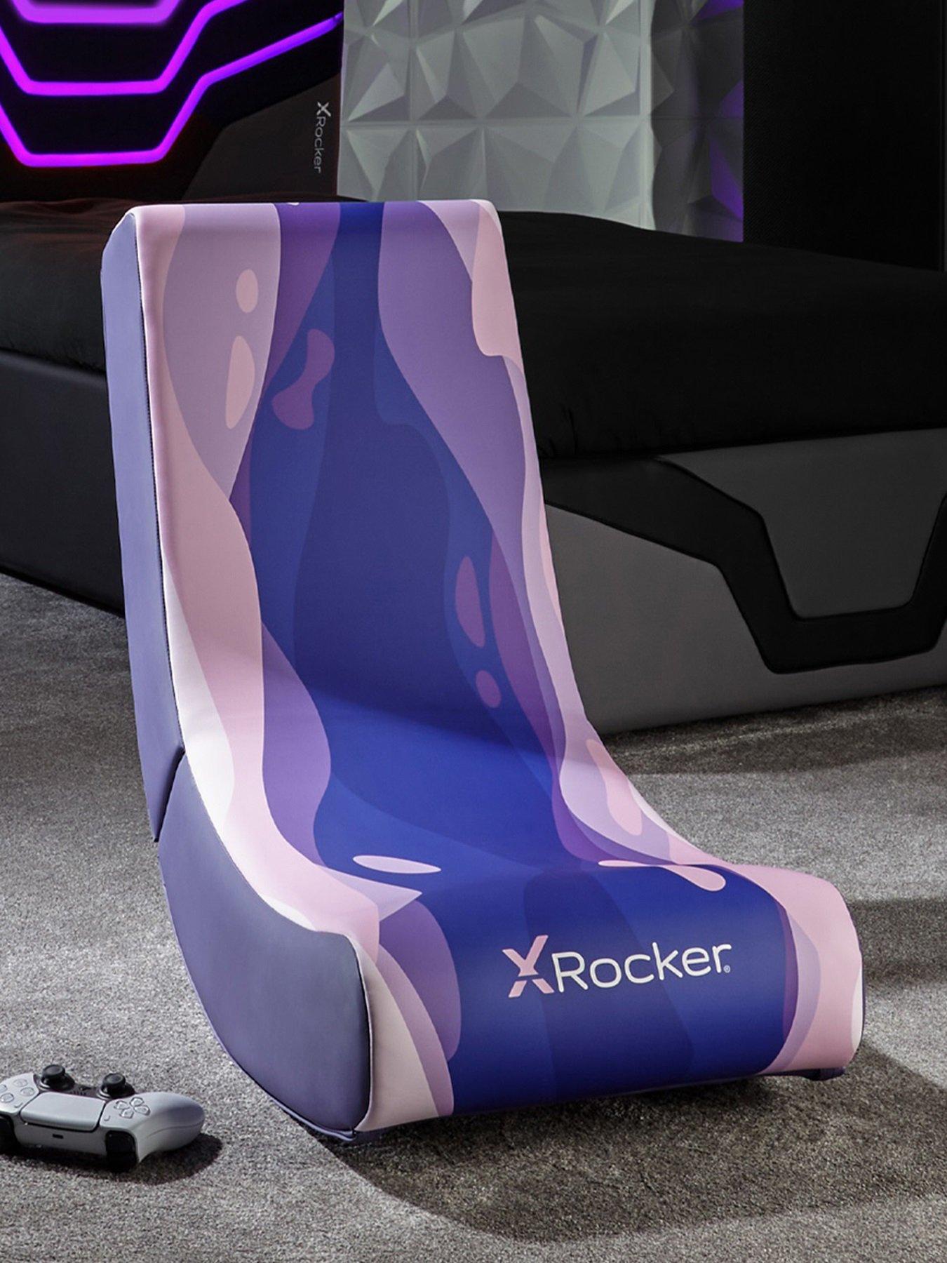 X Rocker Video Rocker - Lava Edition Foldable Gaming Chair | Littlewoods