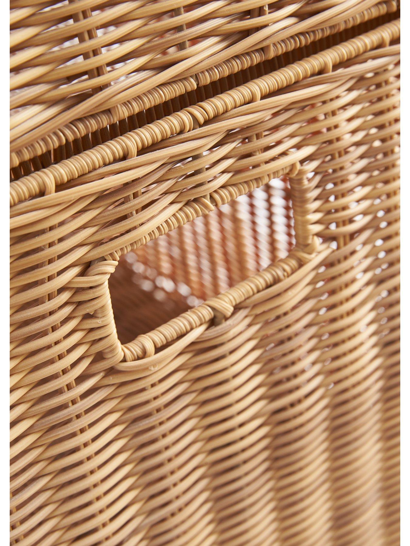 Very Home Medium Poly Rattan Storage Chest | Littlewoods