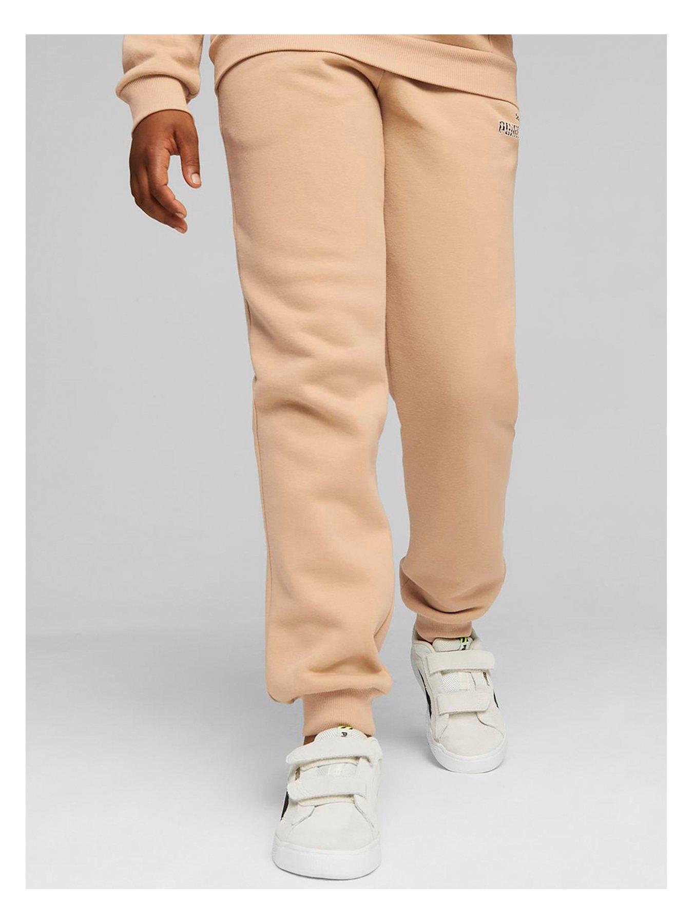 Puma Girls Essentials+ Animal Fleece Sweatpants | littlewoods.com