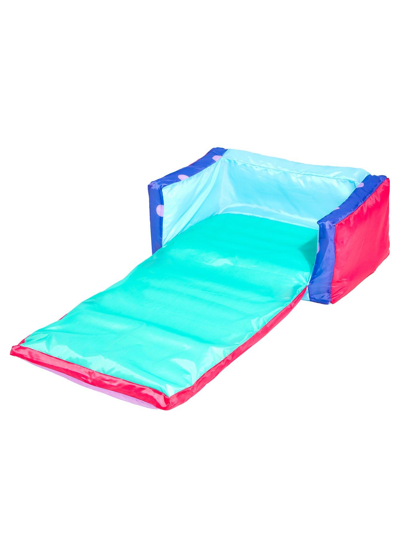 Bluey Flip Out Mini Sofa - 2 in 1 kids inflatable sofa and lounger ...
