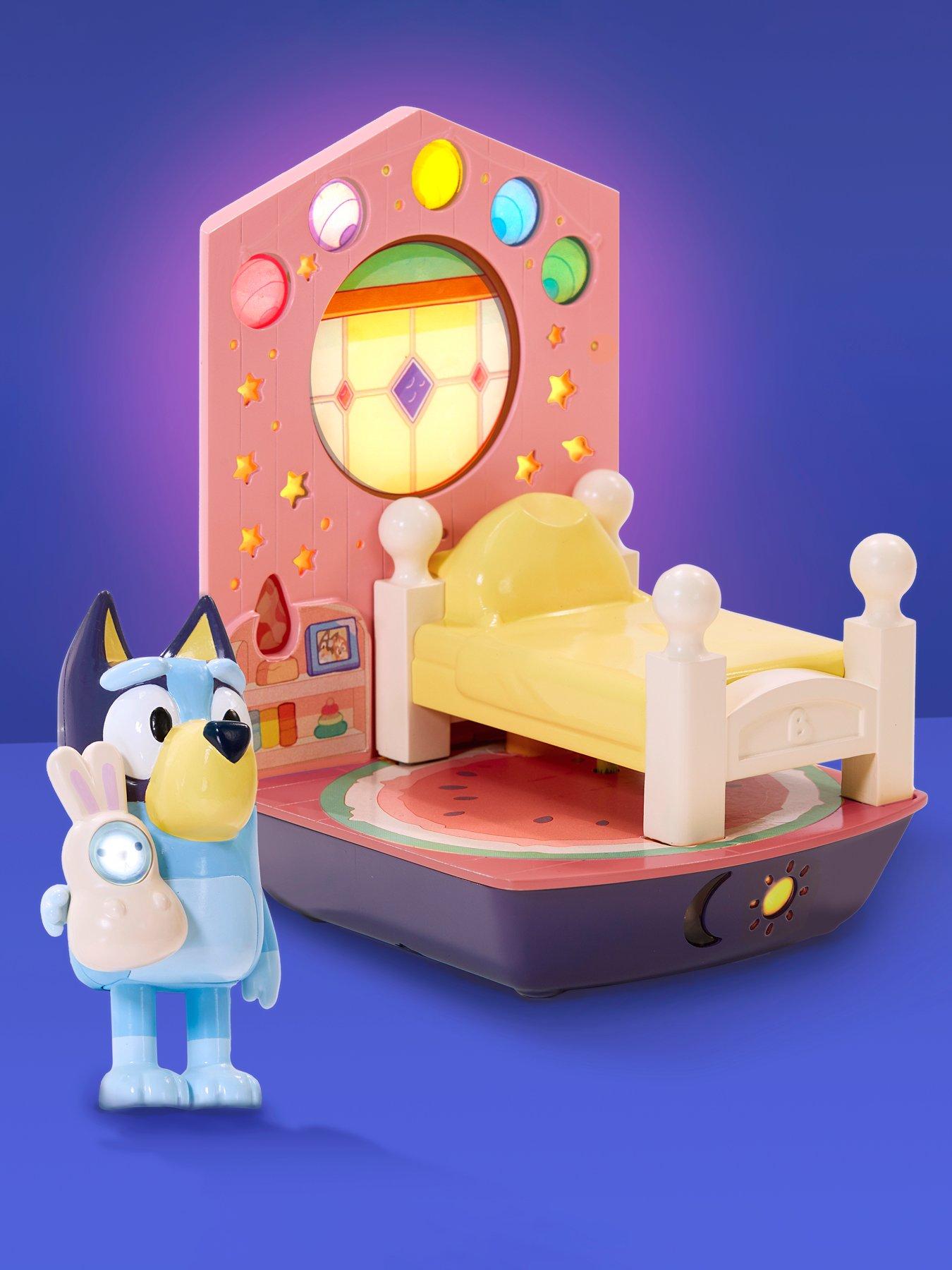 Bluey GoGlow Dream 3 in 1 Nightlight Kids Bedside Sleep Trainer With ...