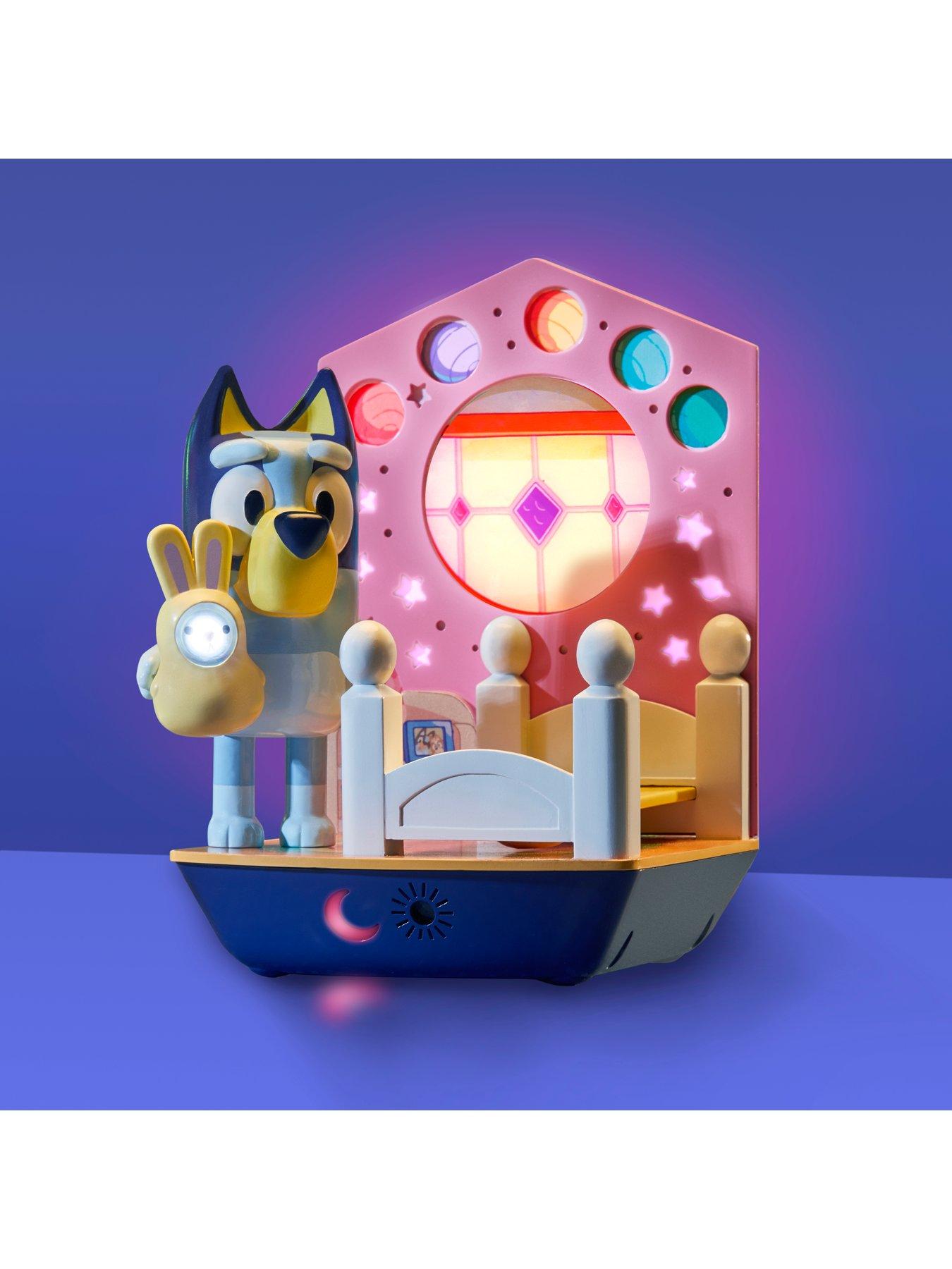 Bluey GoGlow Dream 3 in 1 Nightlight Kids Bedside Sleep Trainer With ...