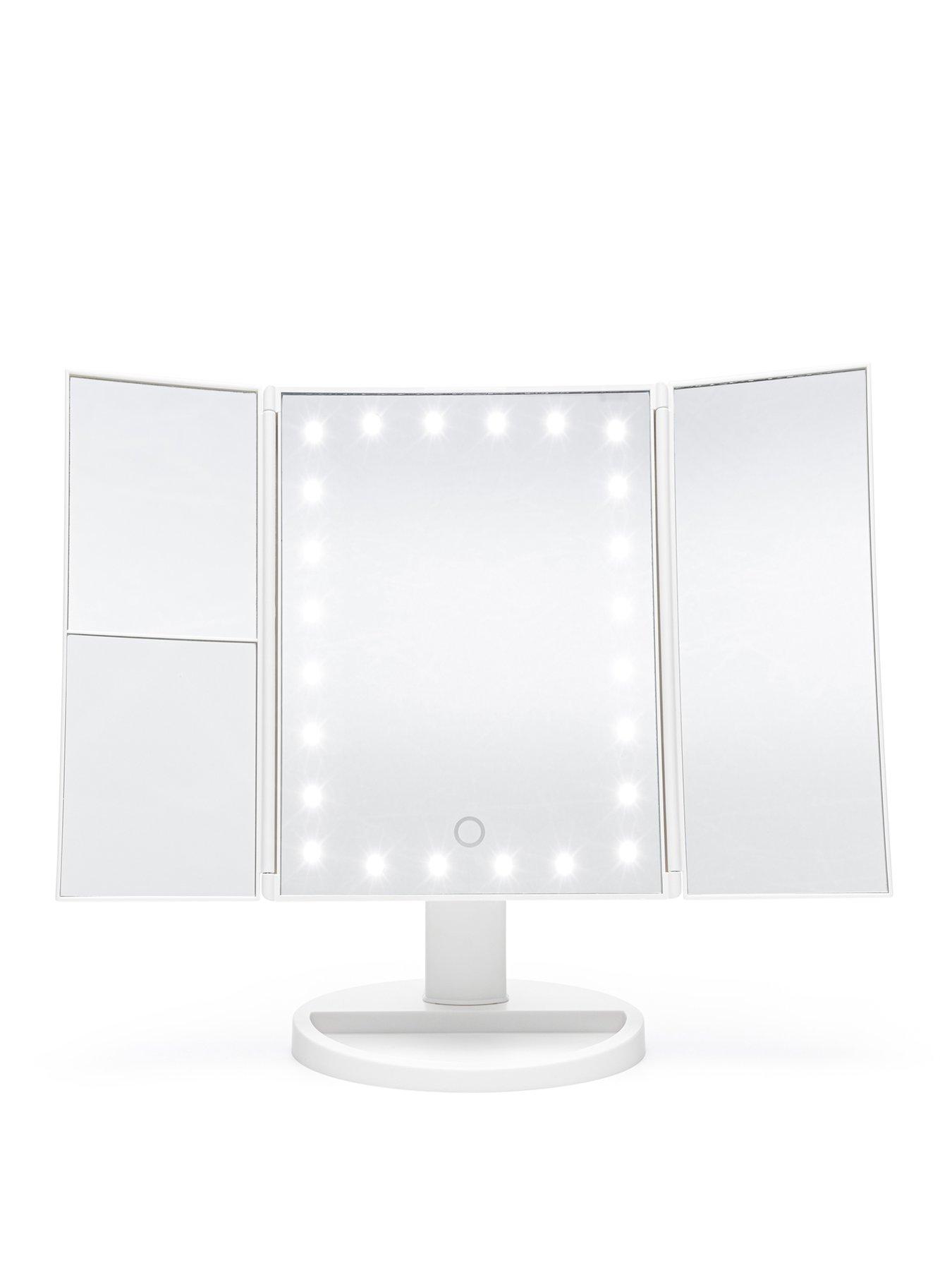 Rio 24 LED Touch Dimmable Cosmetic Mirror - White | Littlewoods