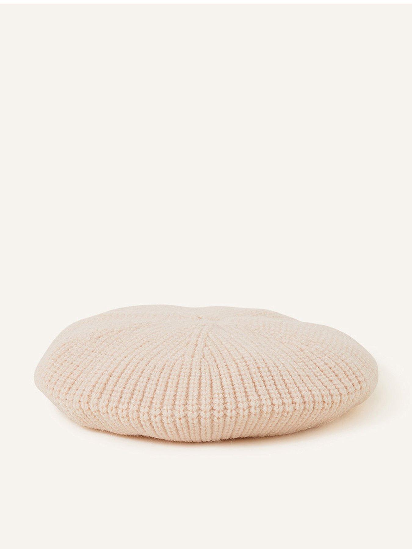 Accessorize Ribbed Knit Beret | littlewoods.com