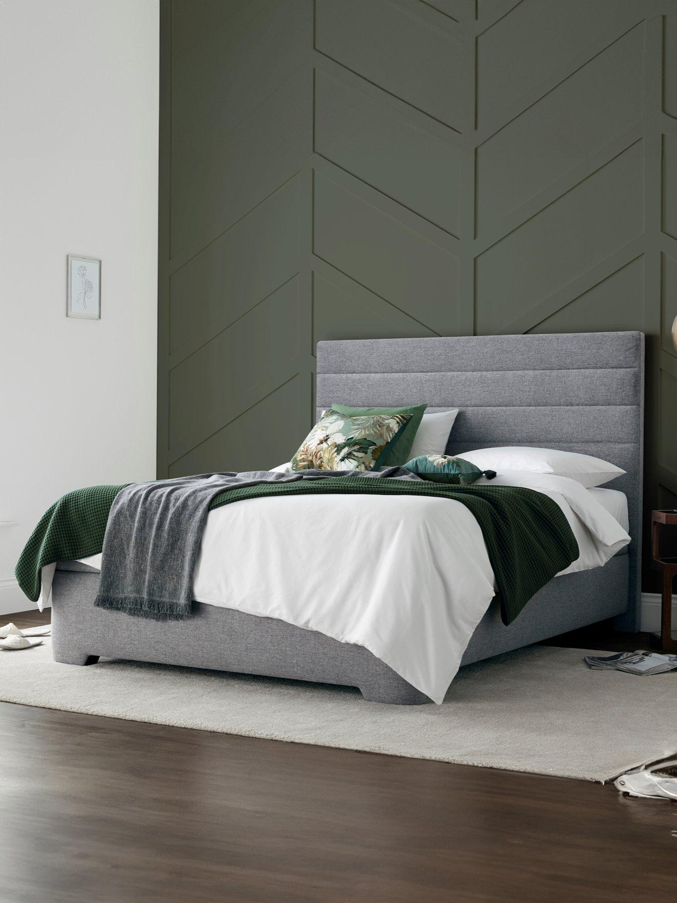 Very Home Sona End Lift Up Ottoman Storage Bed with Airsprung Mattress ...