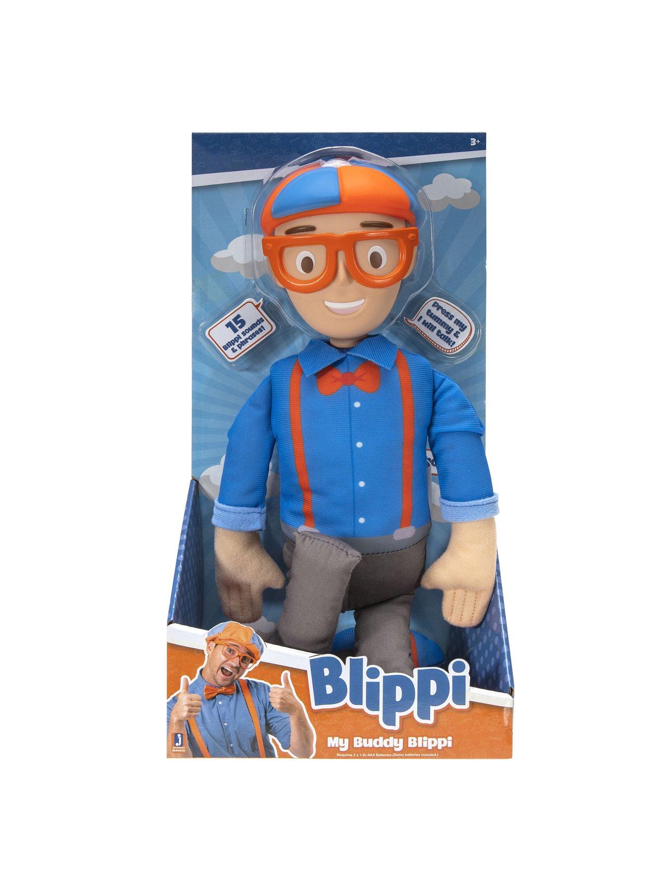 Blippi BLIPPI - Feature Plush (My Buddy w/ SFX) | littlewoods.com
