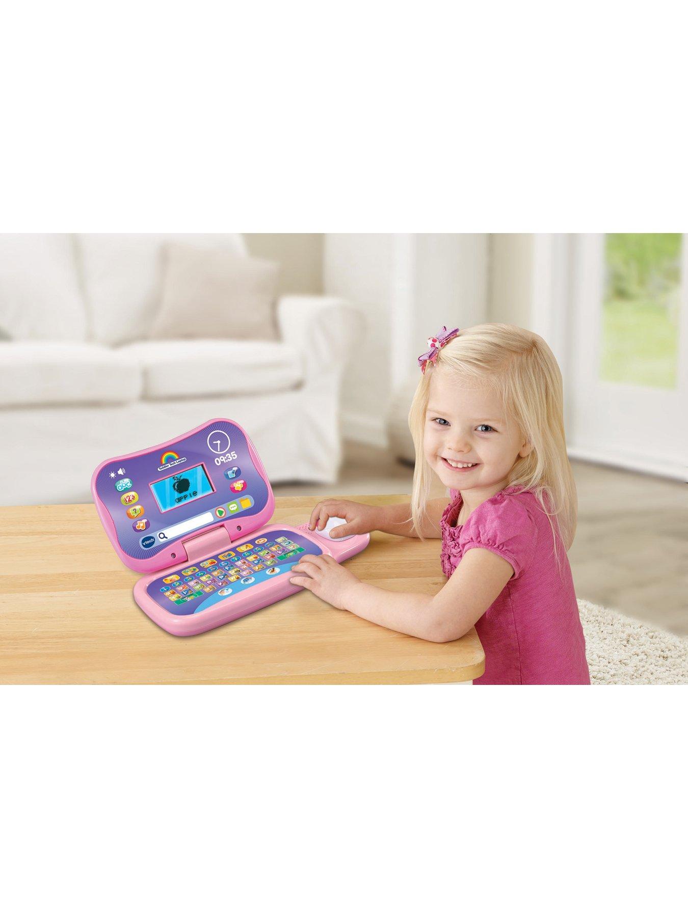 VTech Toddler Tech Laptop - Pink | Littlewoods