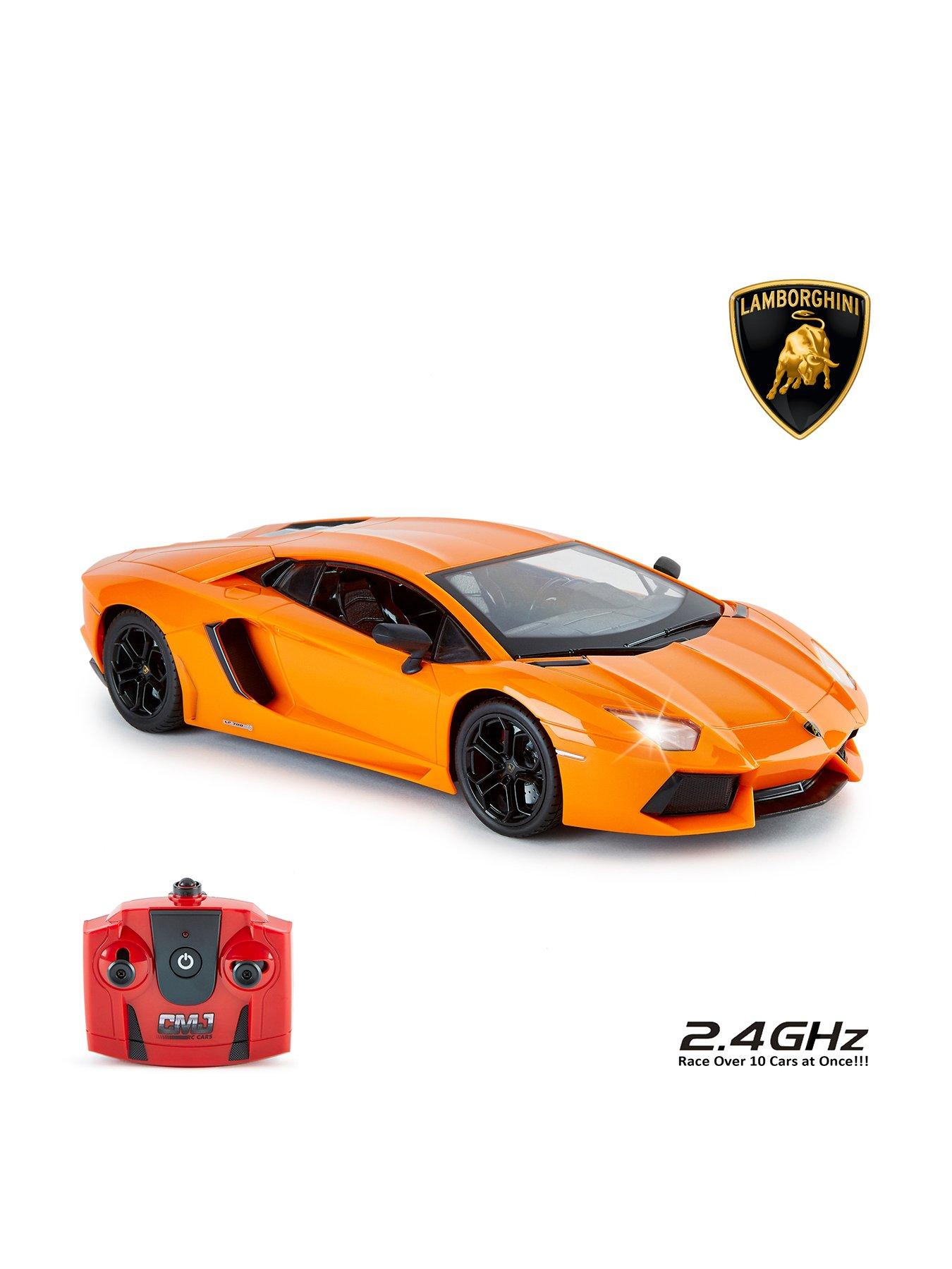 1:14 Scale Lamborghini Aventador LP 700-4 (Orange) Remote Control Car ...