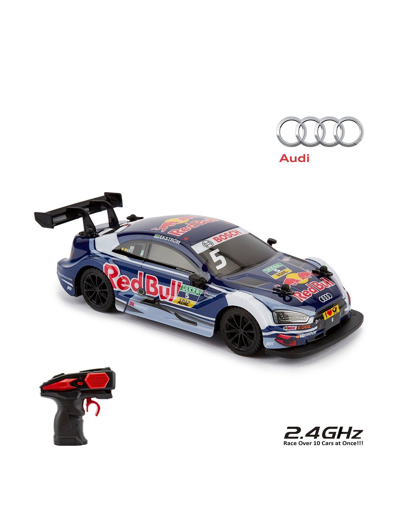 1:24 Scale Audi DTM Blue Red Bull Remote Control Car | Littlewoods