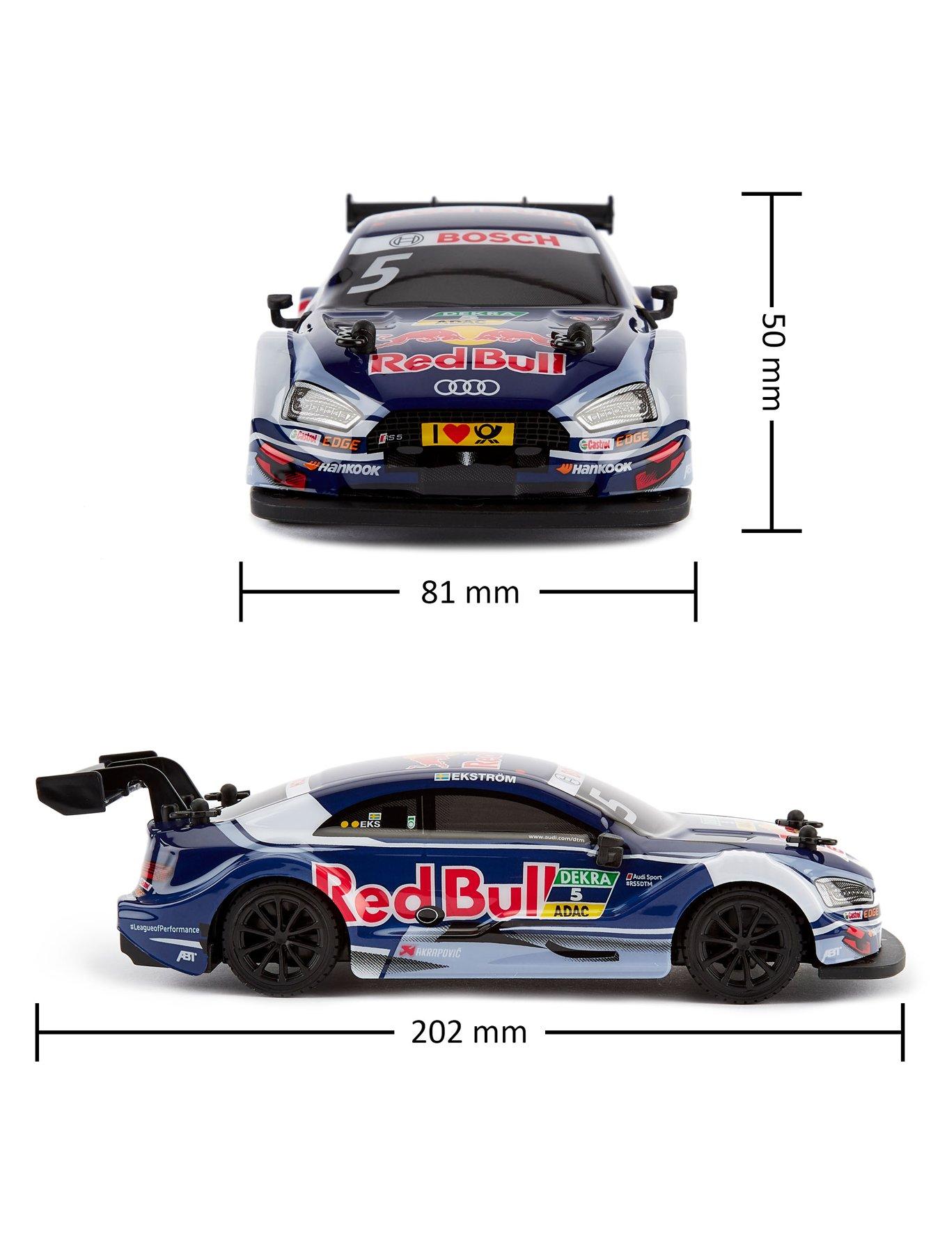 1:24 Scale Audi DTM Blue Red Bull Remote Control Car | Littlewoods
