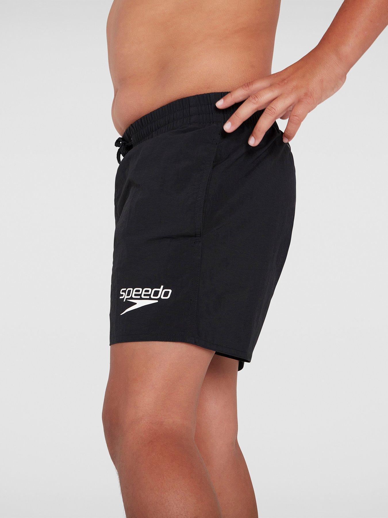 Speedo Boys Essential 13" Watershort - Black | Littlewoods