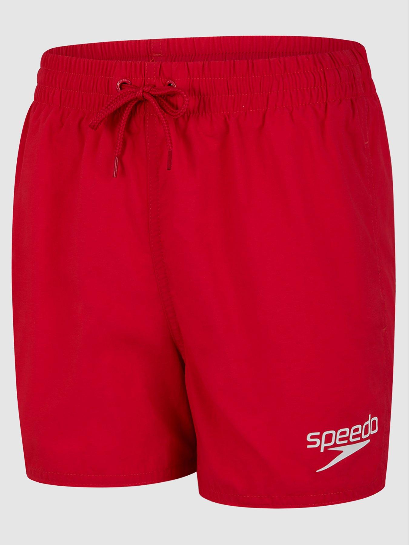 Speedo Boys Essential 13" Watershort - Red | littlewoods.com
