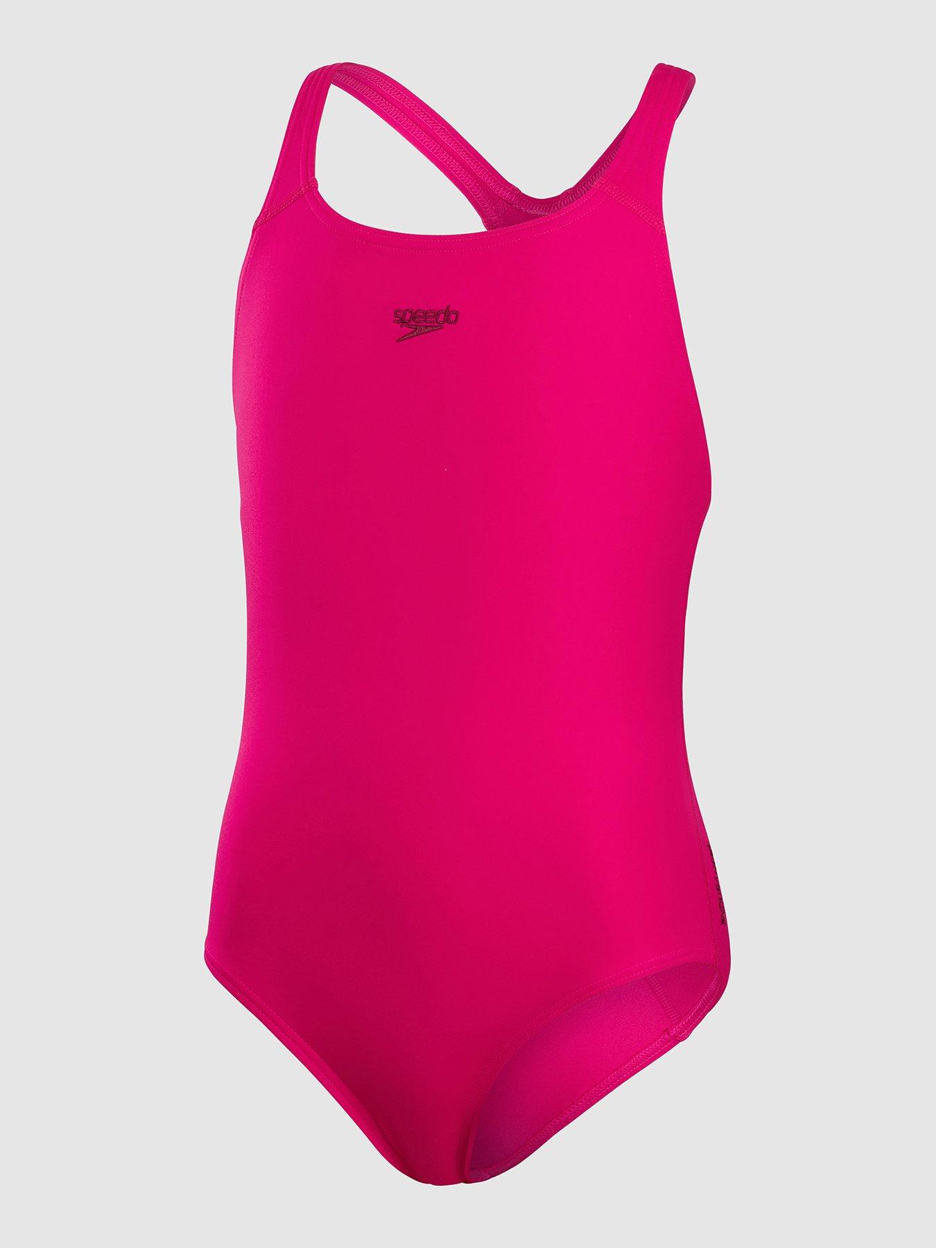 Speedo Girls ECO Endurance+ Medalist - Pink | Littlewoods