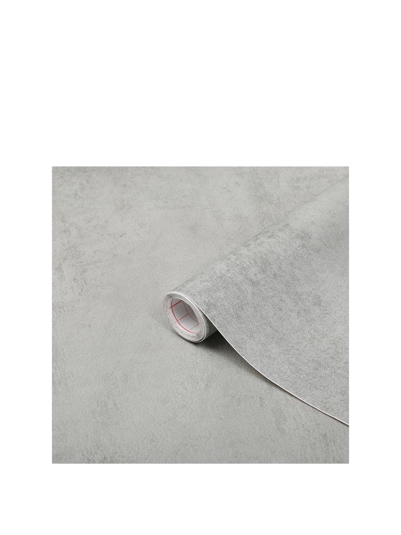 D-C-Fix Concrete Grey Self Adhesive Vinyl Wrap Film - 67.5cm x 5m ...