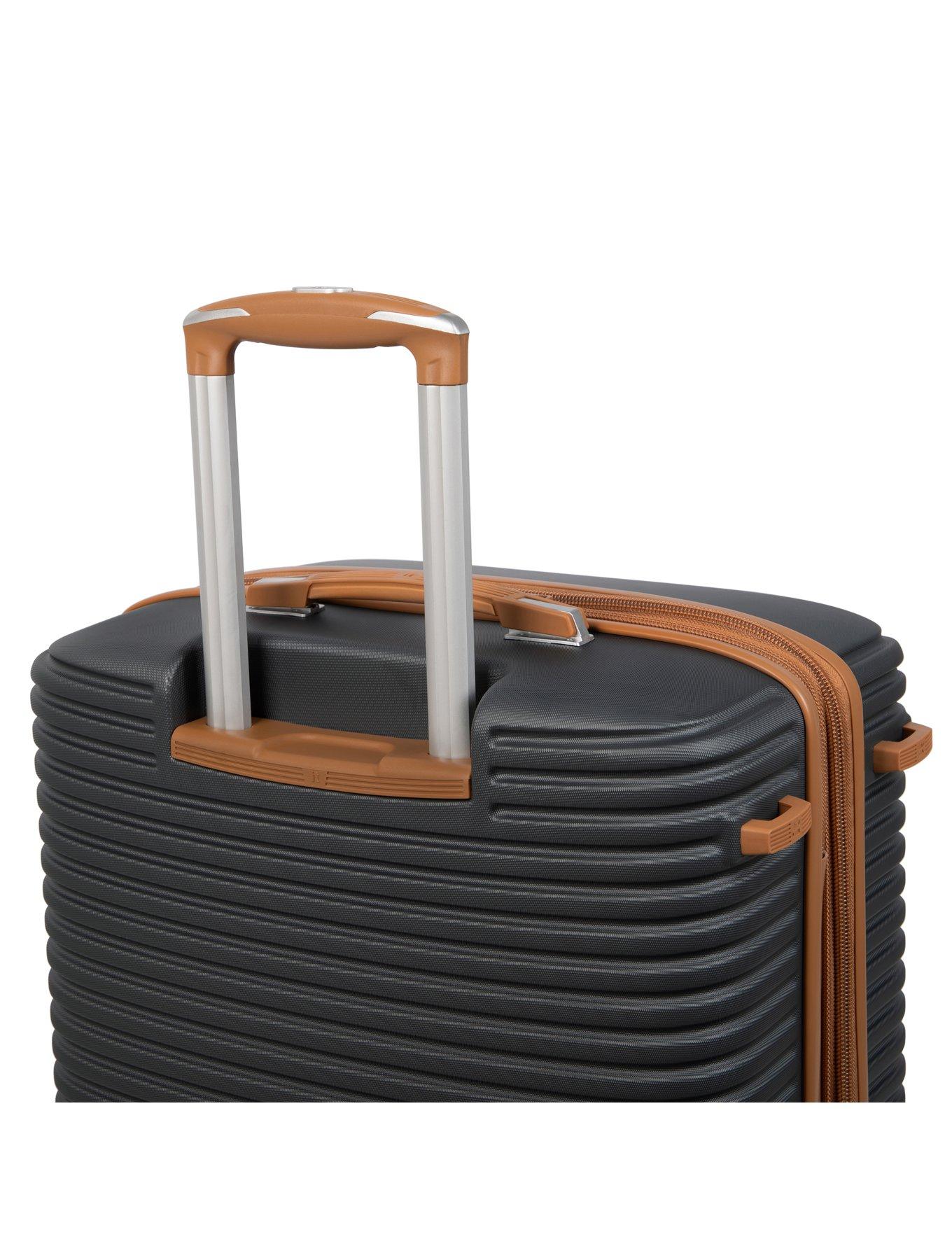 it Luggage Replicating Cabin Charcoal Expandable Suitcase Set | Littlewoods