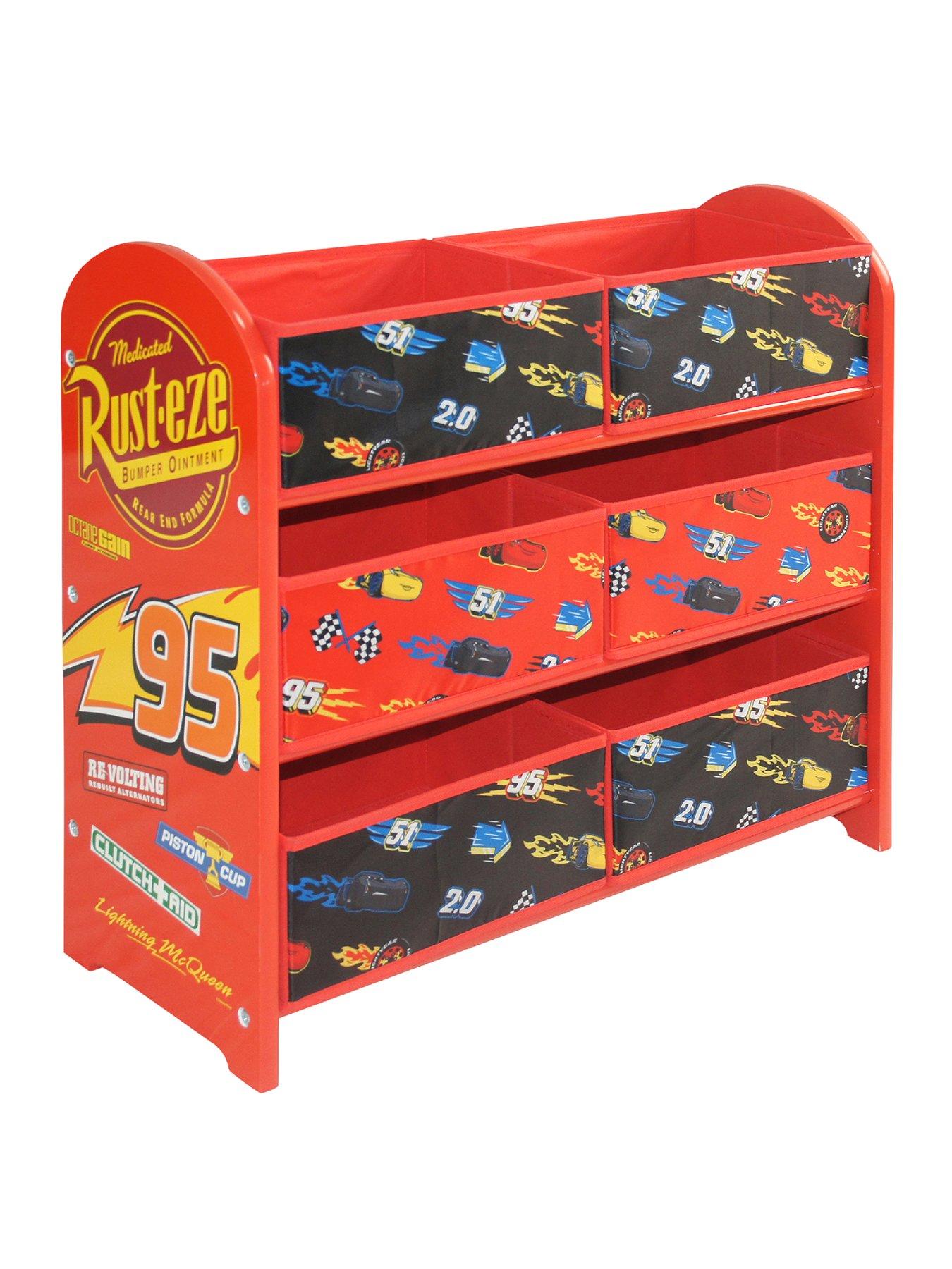 Disney Cars Lightning McQueen Core Storage Unit | littlewoods.com